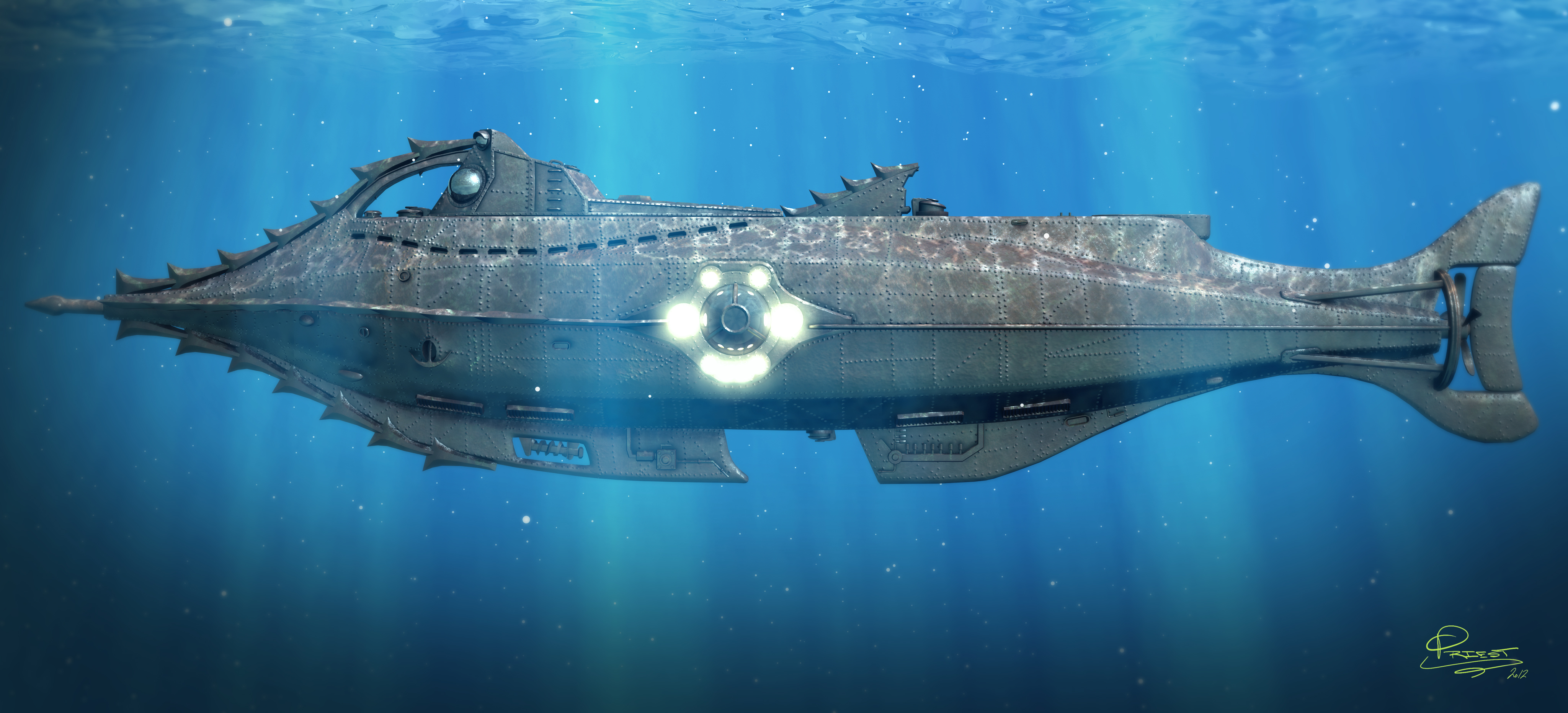 Disney Nautilus Submarine Wallpaper WallpaperSafari