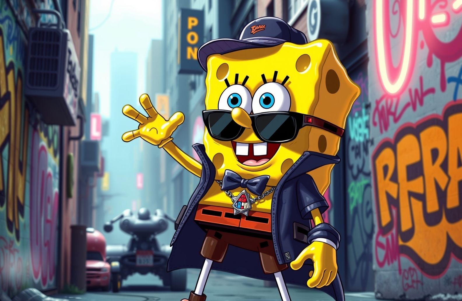 🔥 Free Download Gangster Spongebob Wallpaper by @donnay | WallpaperSafari