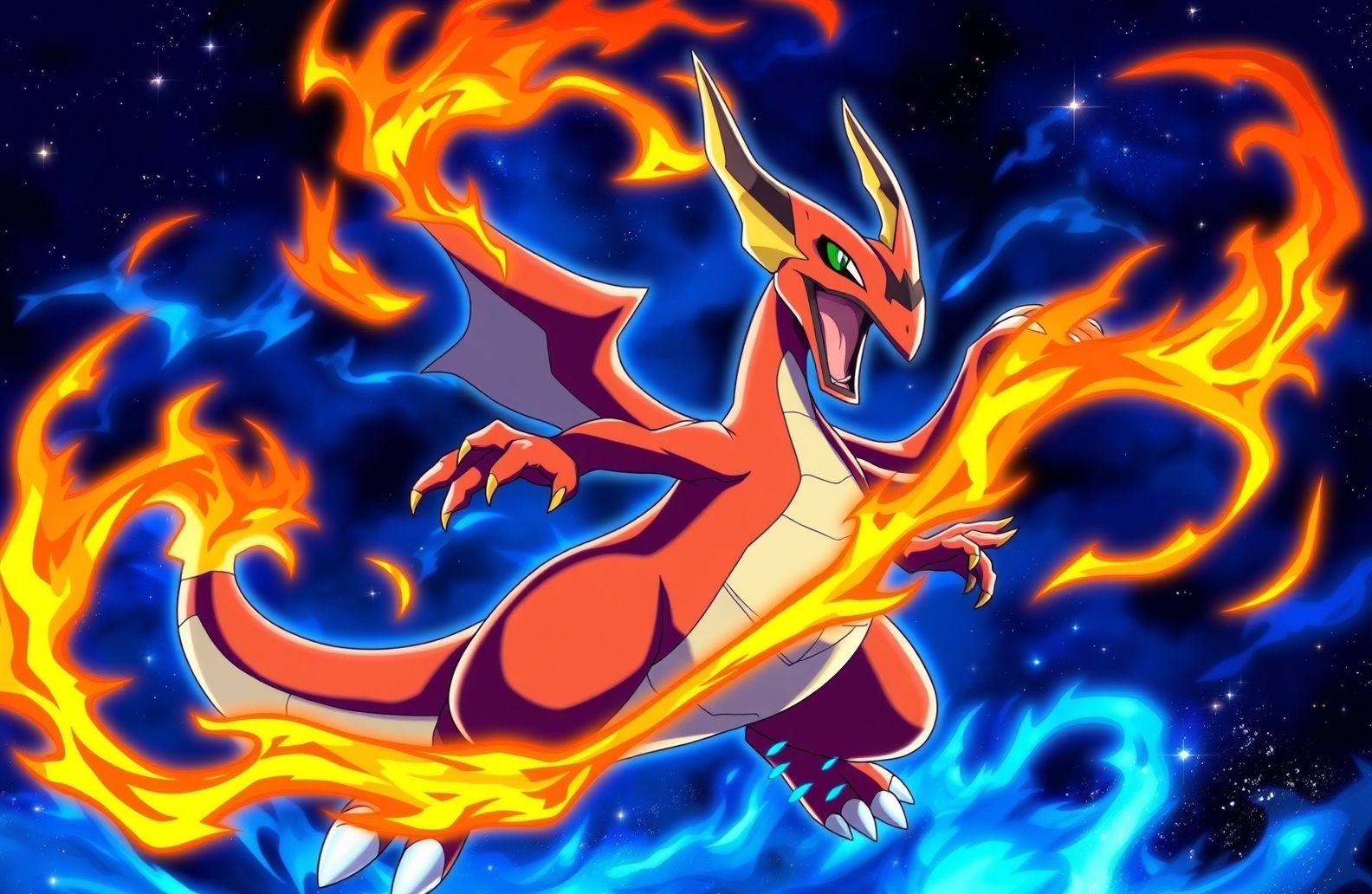 🔥 Free Download Pokemon Mega Charizard X Wallpaper by @ngomez ...
