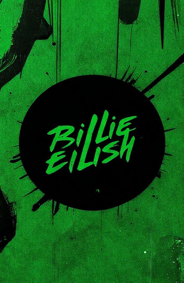 🔥 Free Download Billie Eilish Logo Wallpaper by @bwebb33 | WallpaperSafari