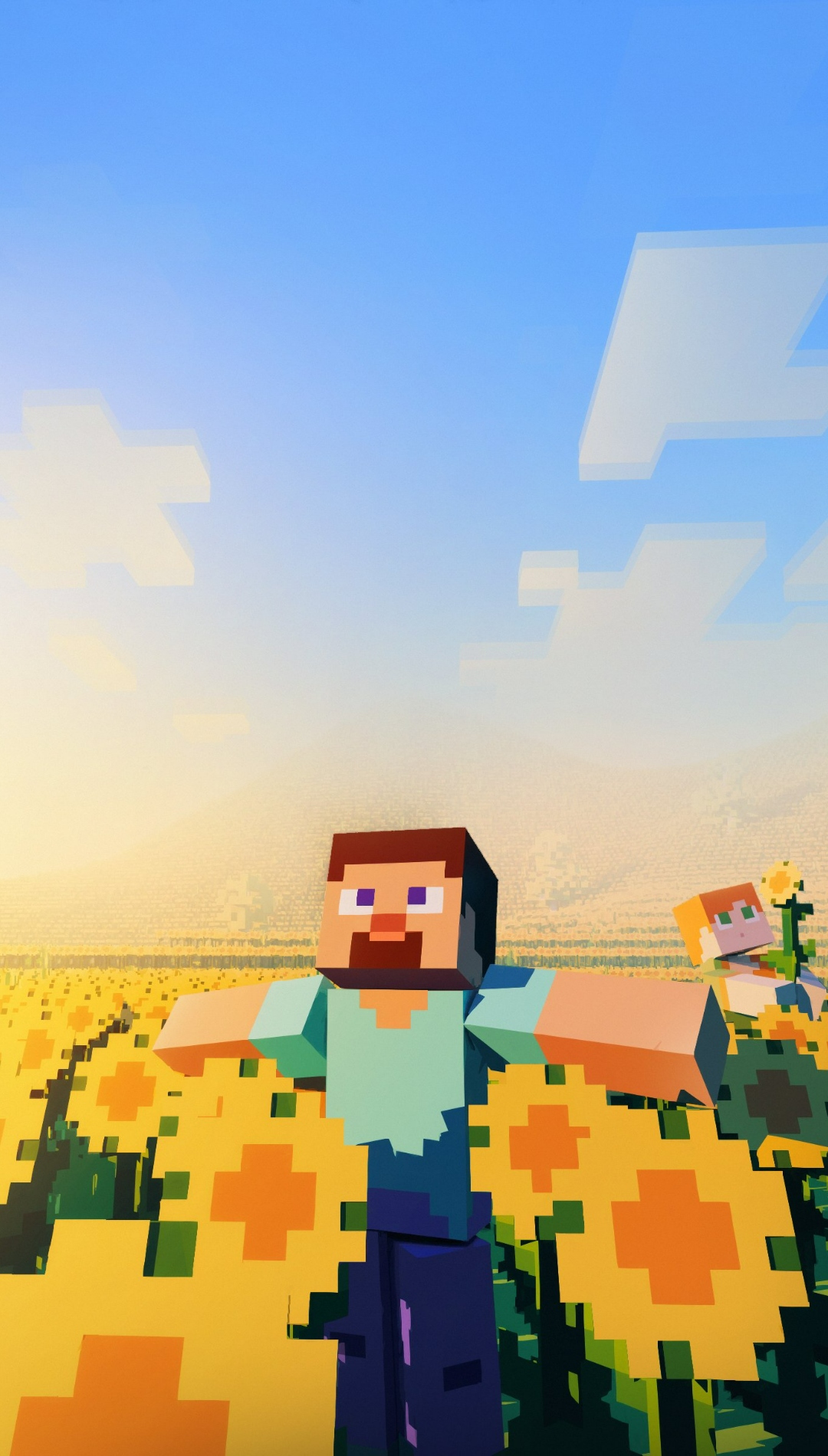 🔥 Free Download Minecraft Steve Wallpaper by @kelseysullivan ...
