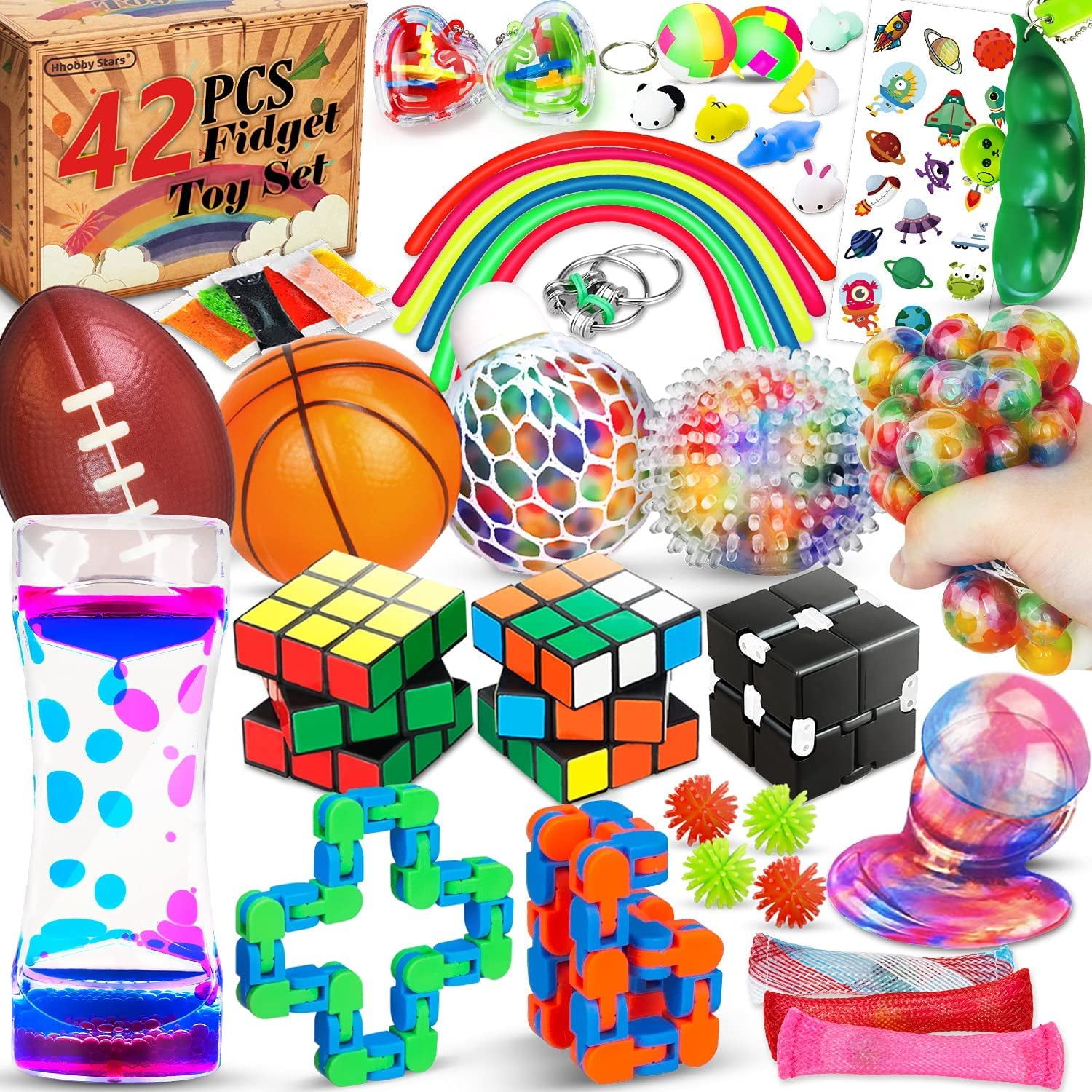 🔥 Free Download Pcs Sensory Fidget Toys Pack Stress Relief Anxiety ...