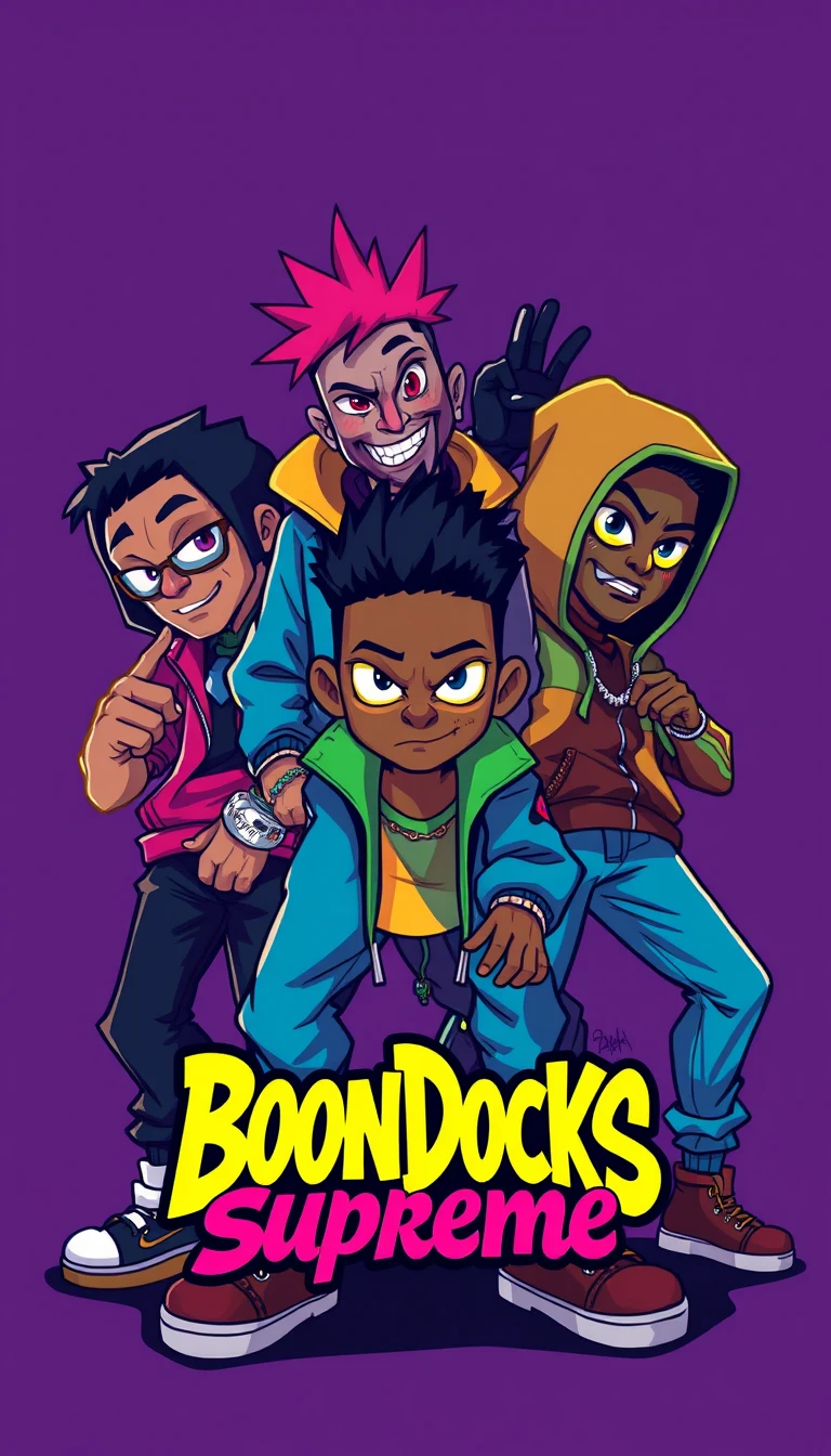 🔥 Free Download Boondocks Supreme Wallpaper by @brianlewis ...