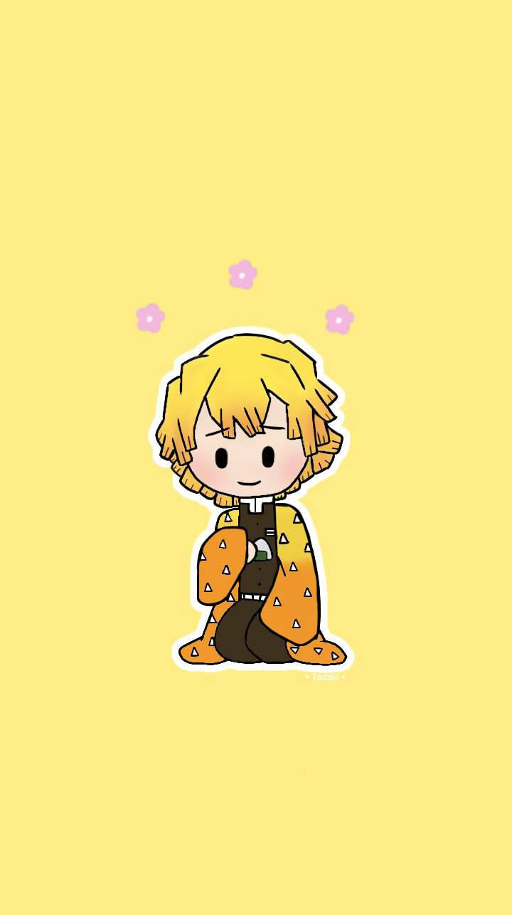 🔥 Free Download Cute Zenitsu Wallpaper by @ericrogers | WallpaperSafari