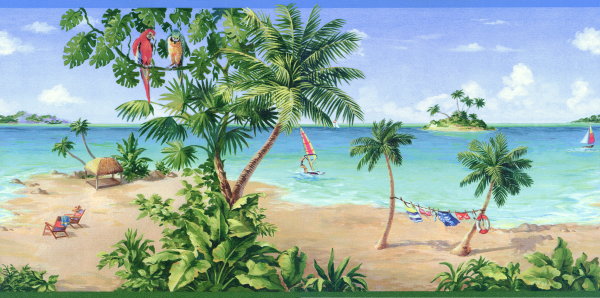 Free download Details about nEw WiDe BEACH SIGNS Ocean Decor WALL PAPER ...