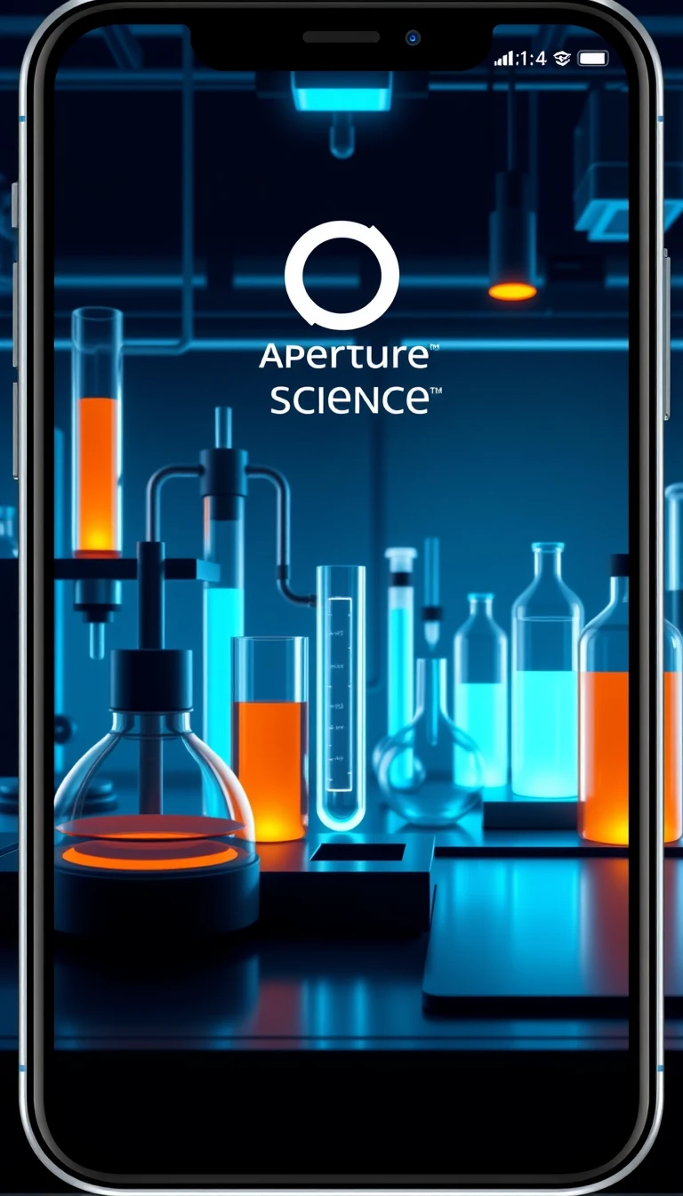 🔥 Free Download Aperture Science Phone Wallpaper by @mharrison ...