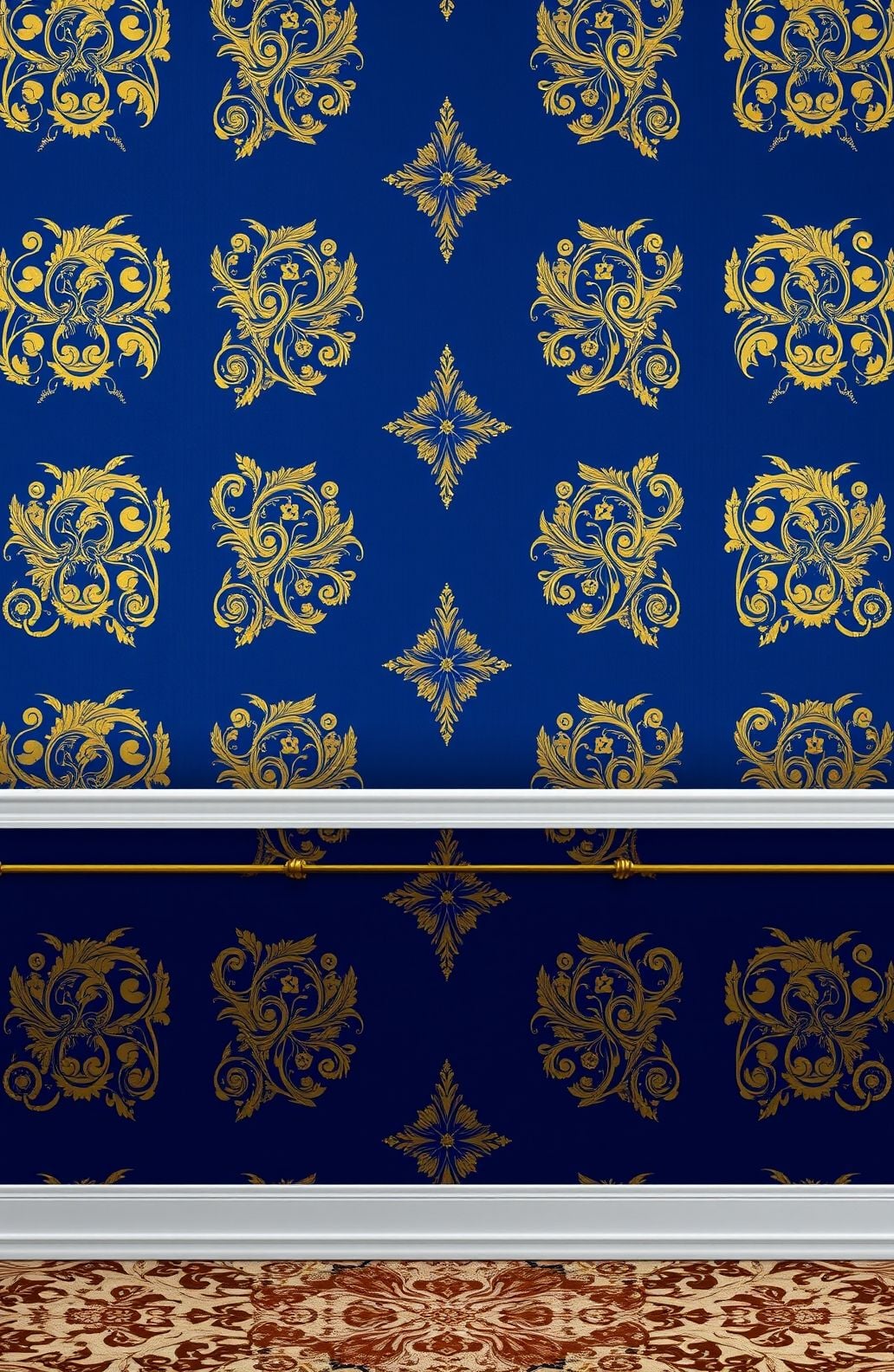 🔥 Free Download Royal Blue And Gold Wallpaper by @kathyr | WallpaperSafari