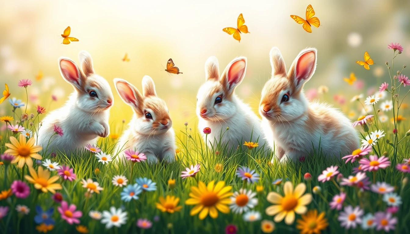 🔥 Free Download Cute Bunnies Wallpaper by @andresw73 | WallpaperSafari