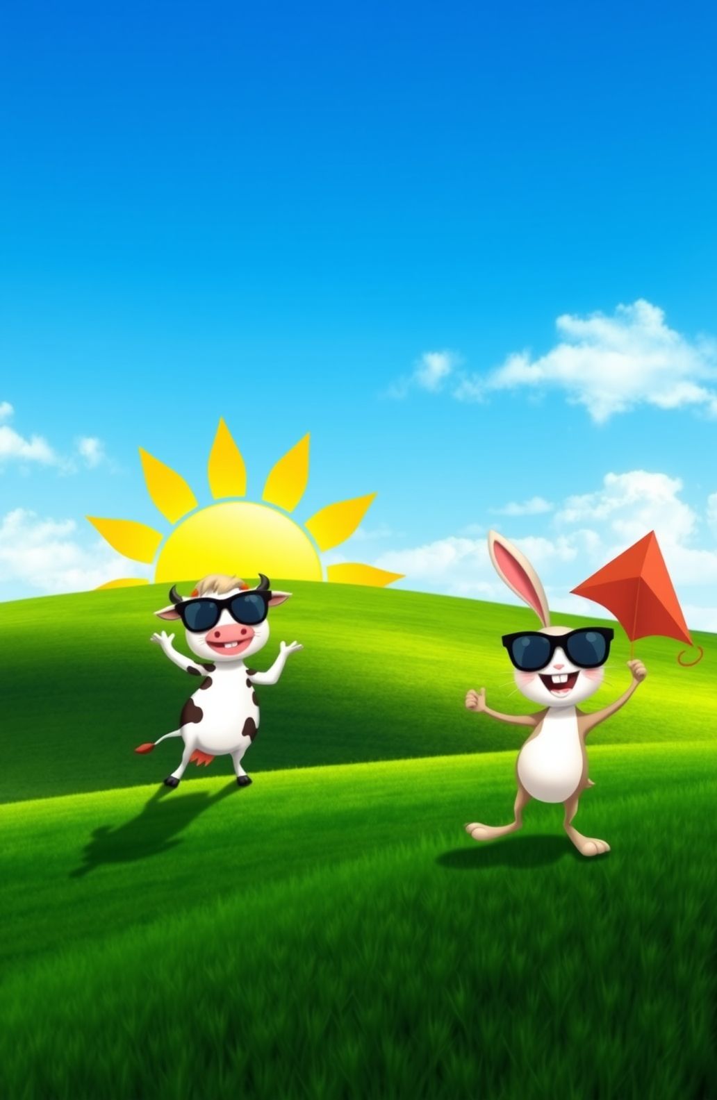 Funny Bliss Windows Wallpaper