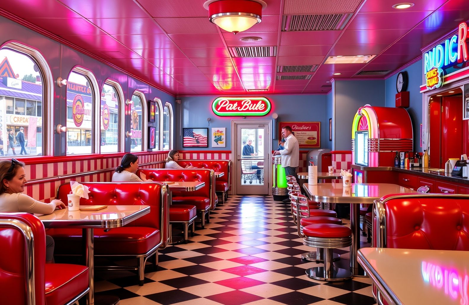 🔥 Free Download 50s Diner Image Picture Code by @jerryc93 | WallpaperSafari