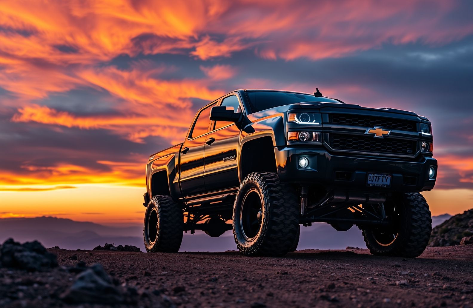 Lifted Chevy Trucks Mudding With Stacks Certified Pre Owned 2021