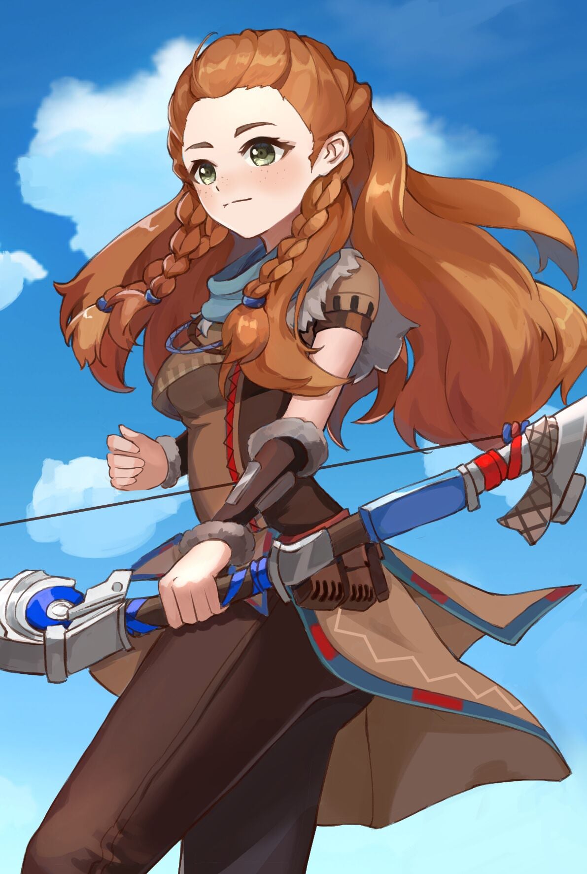 🔥 Free Download Aloy Horizon Zero Dawn Image Zerochan Anime Board by ...