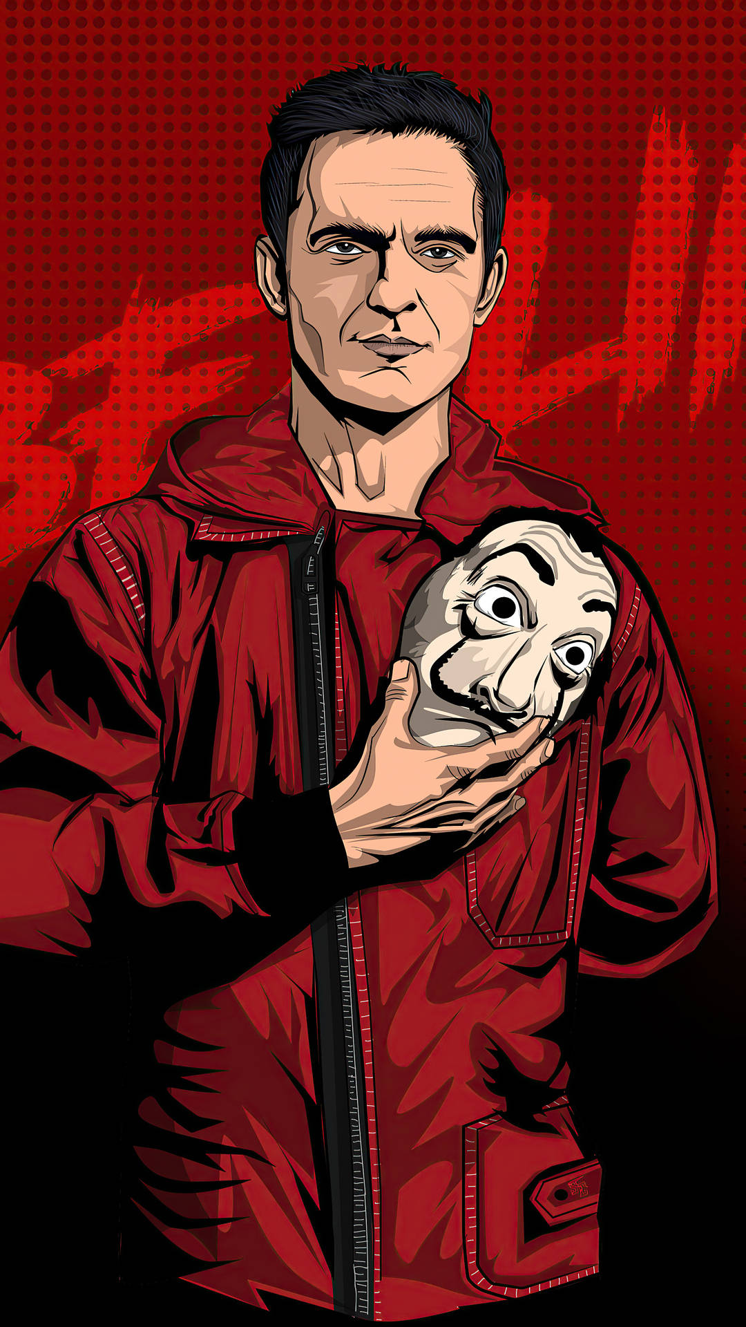 🔥 Free Download Money Heist Mask Wallpaper by @meganp65 | WallpaperSafari