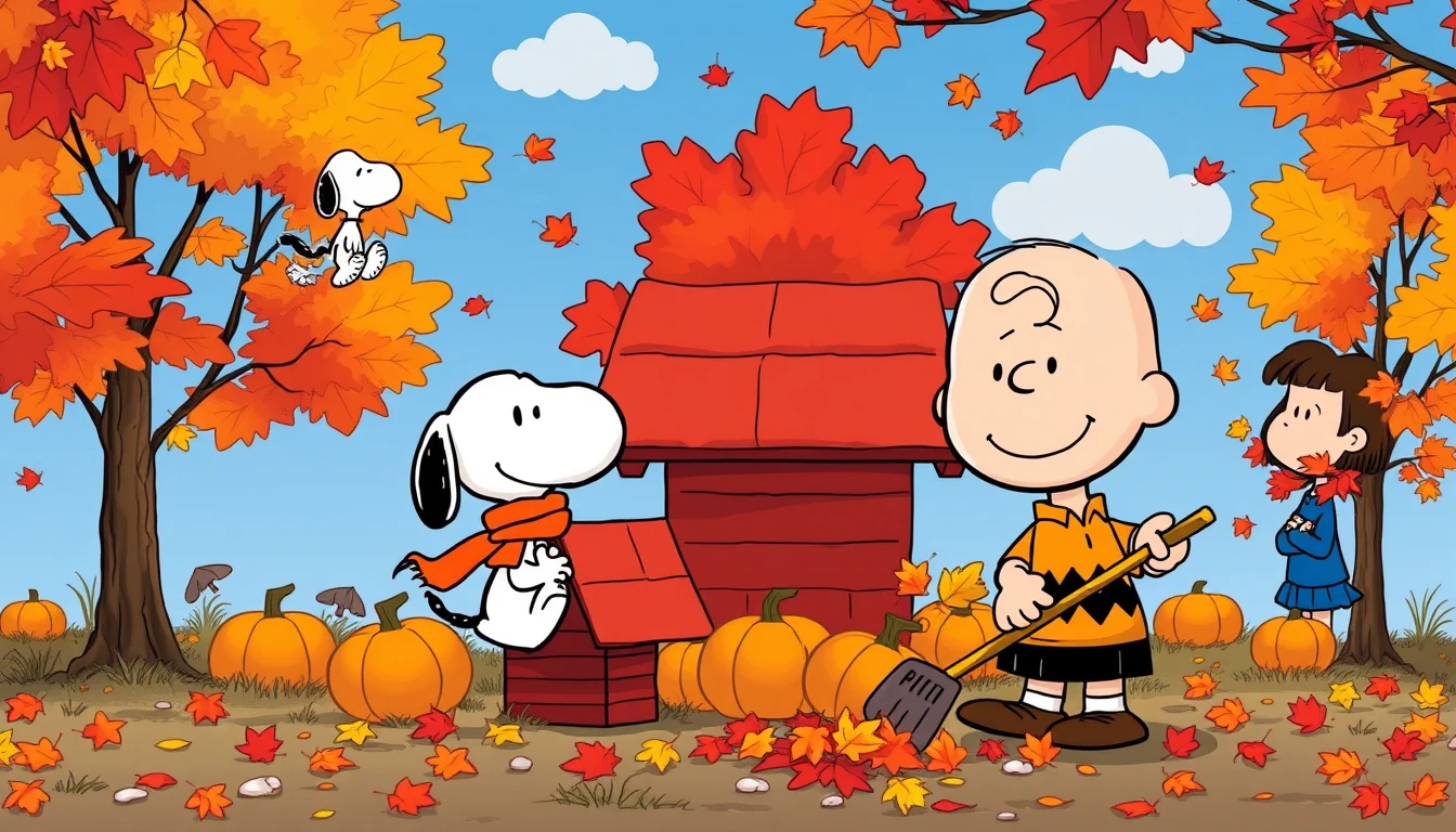 🔥 [60+] Peanuts Autumn Wallpapers | WallpaperSafari