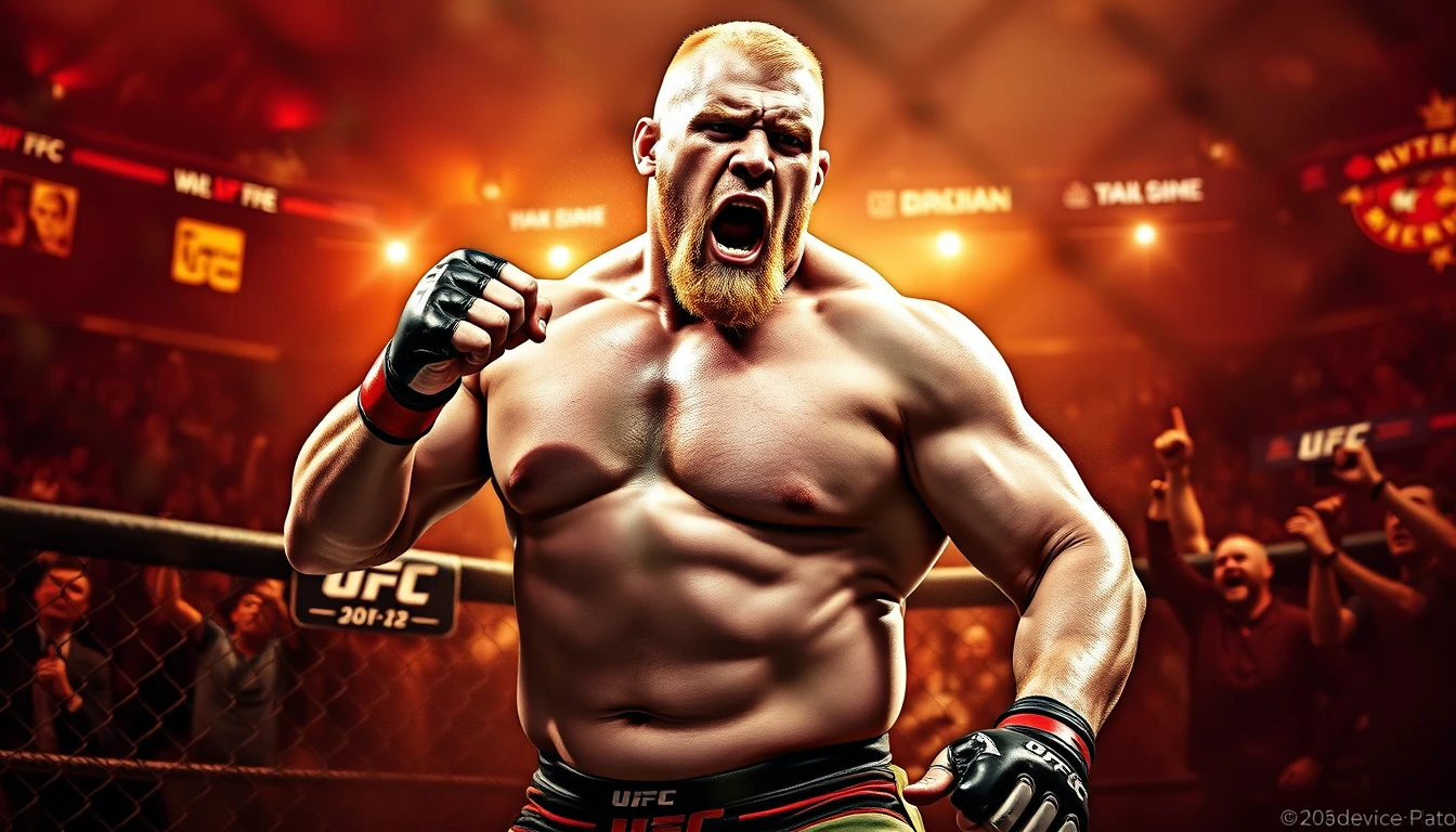 🔥 Free Download Brock Lesnar Ufc Wallpaper by @valerien68 | WallpaperSafari