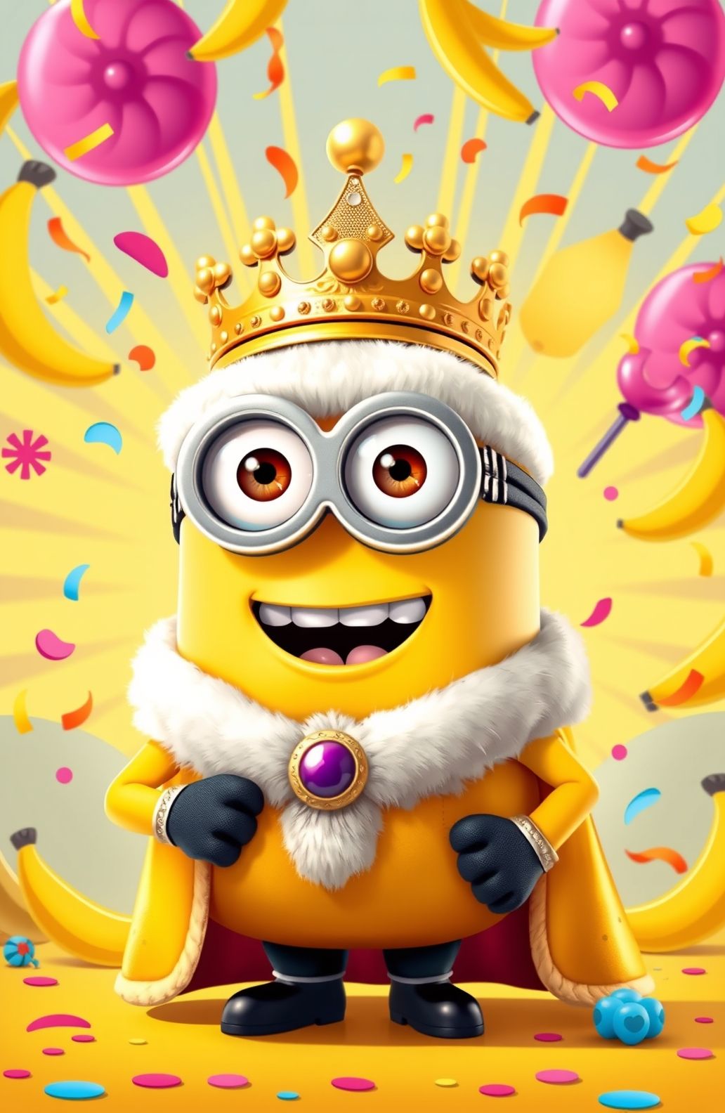 🔥 Free Download King Bob Minion Wallpaper by @albertzavala ...