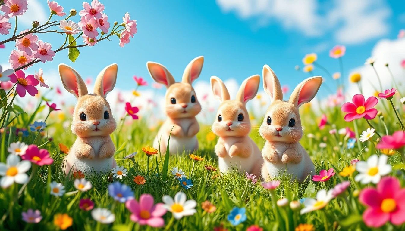 🔥 Free Download Cute Bunnies Wallpaper by @joshuaw95 | WallpaperSafari