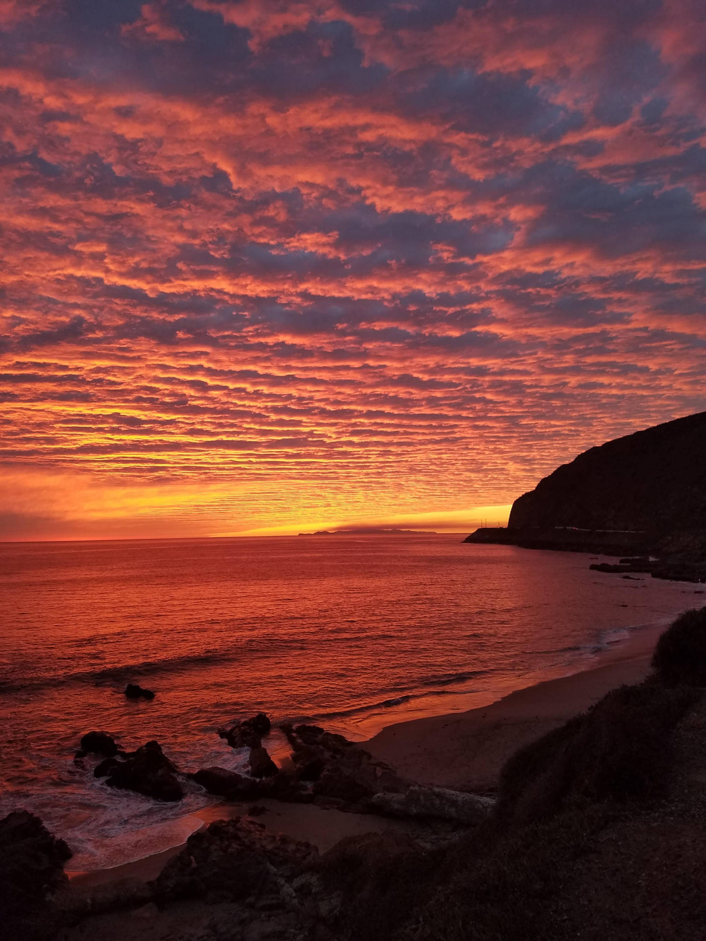 🔥 Free Download Orange Clouds Malibu Iphone Wallpaper by @danielm32 ...