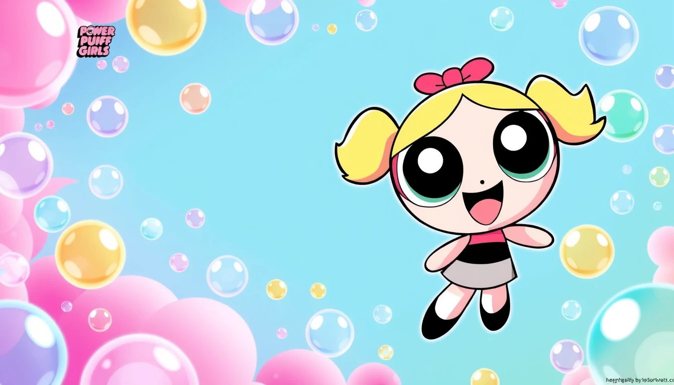 Powerpuff Girls Bubbles Wallpaper