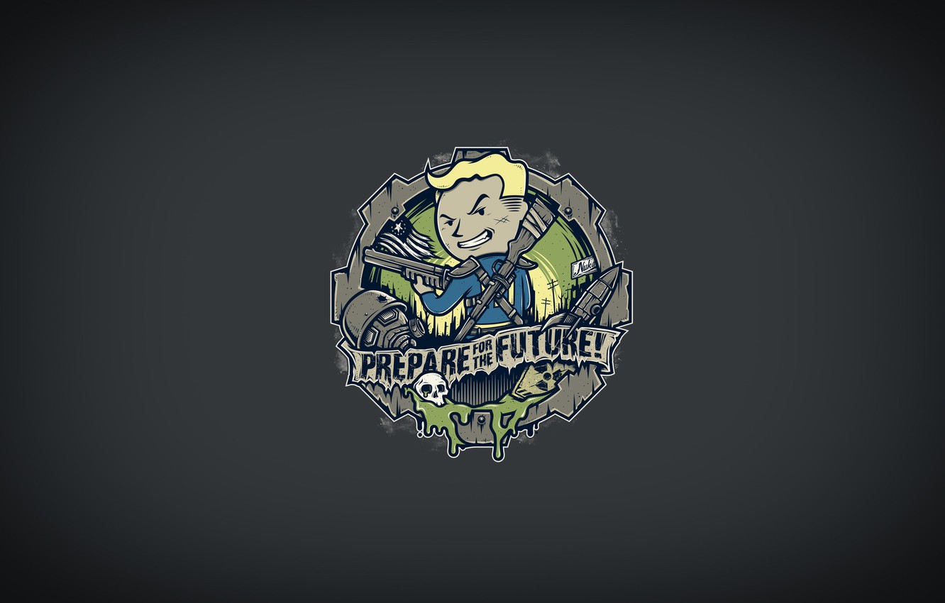 🔥 Free Download Wallpaper Minimalism Fallout Bethesda Softworks by ...