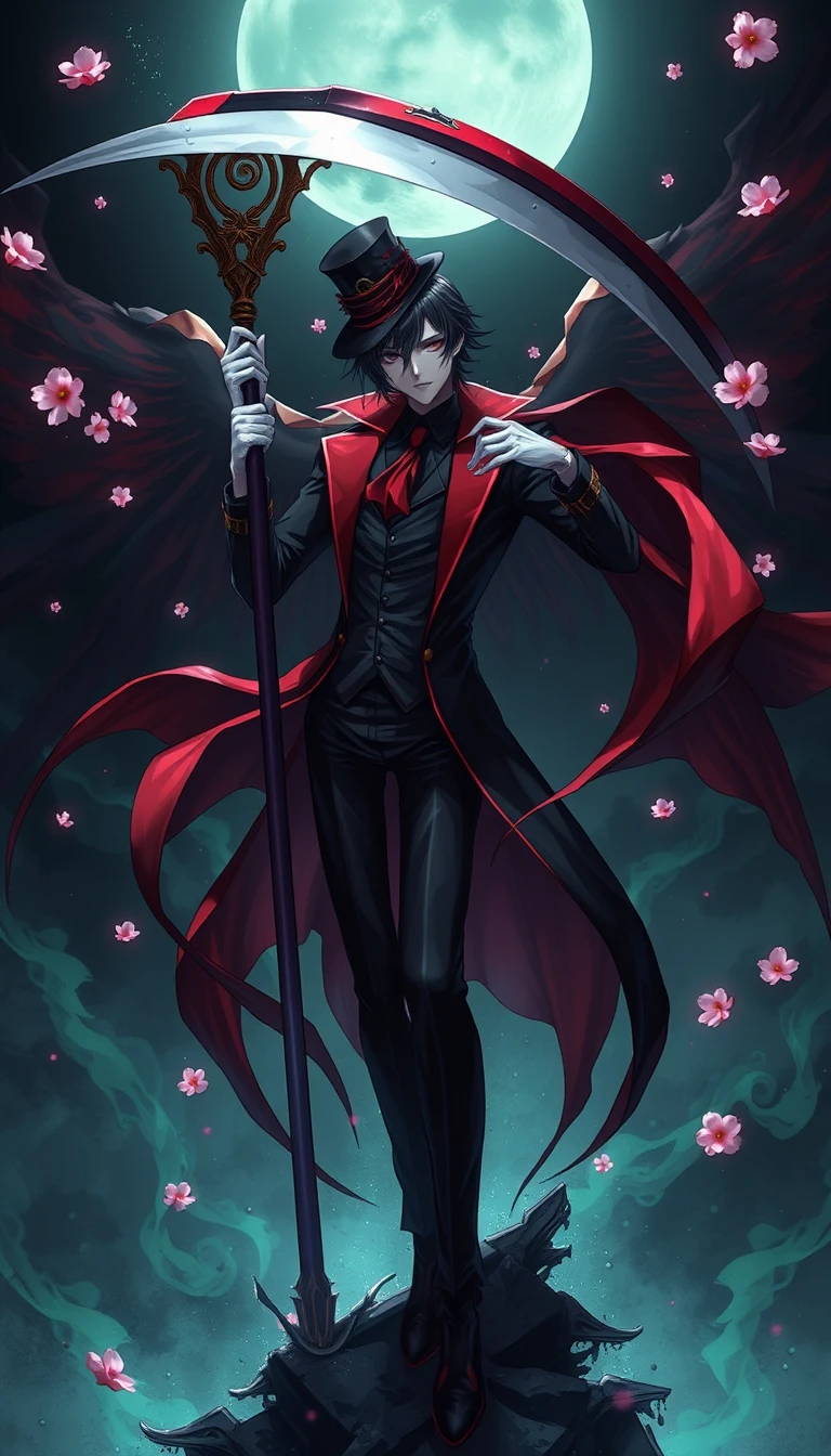 🔥 Free Download Black Butler Shinigami Wallpaper by @lorettanielsen ...
