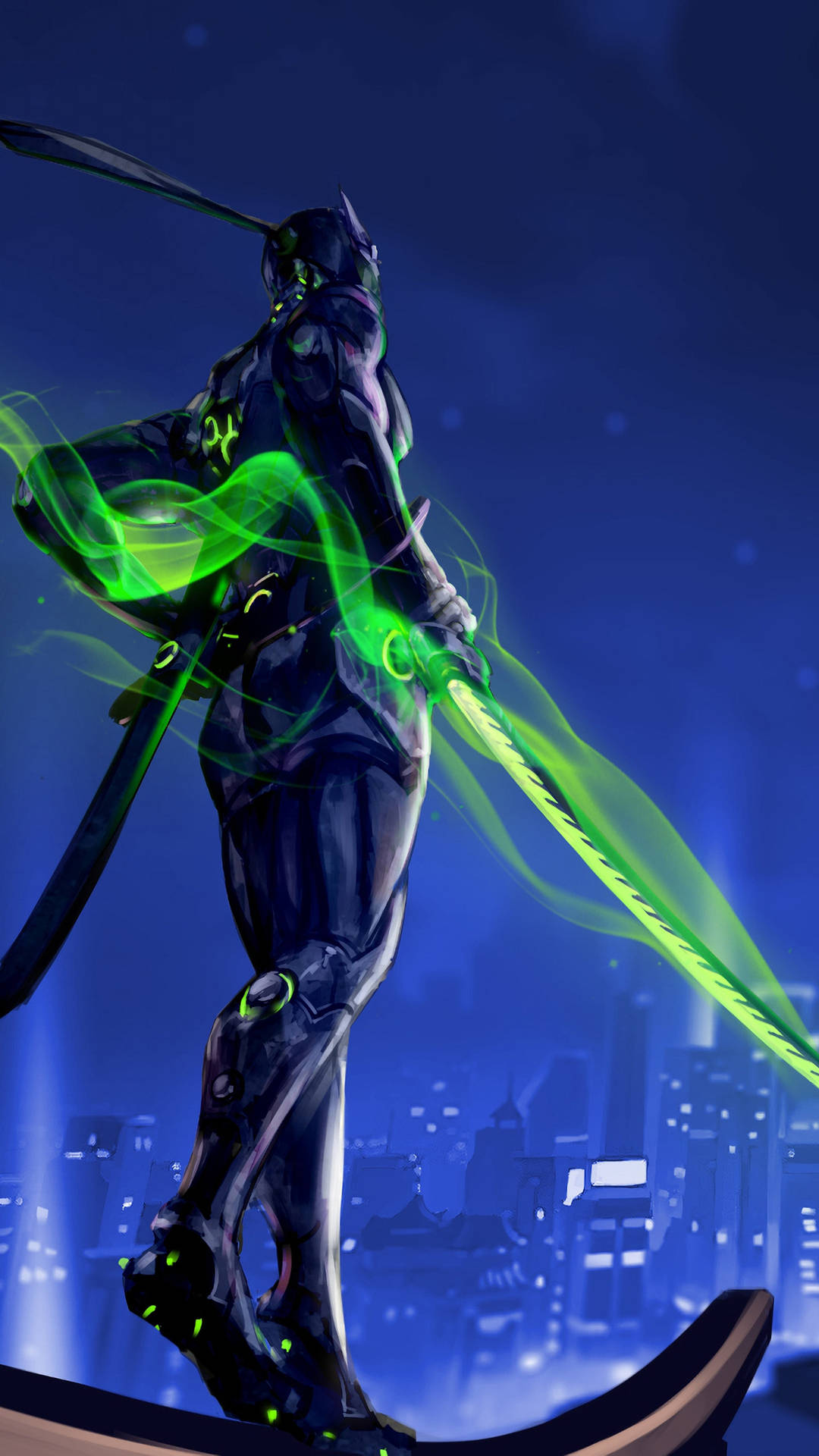 🔥 Free Download Standing Genji Iphone Wallpaper by @jonathanpitts ...