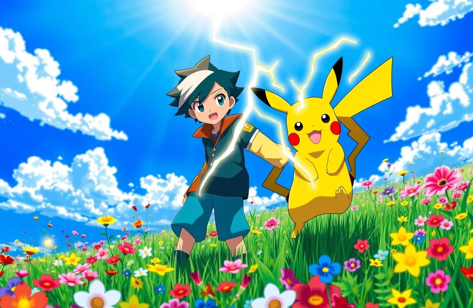 🔥 Free Download Pikachu And Ash Wallpaper by @melissaolsen ...