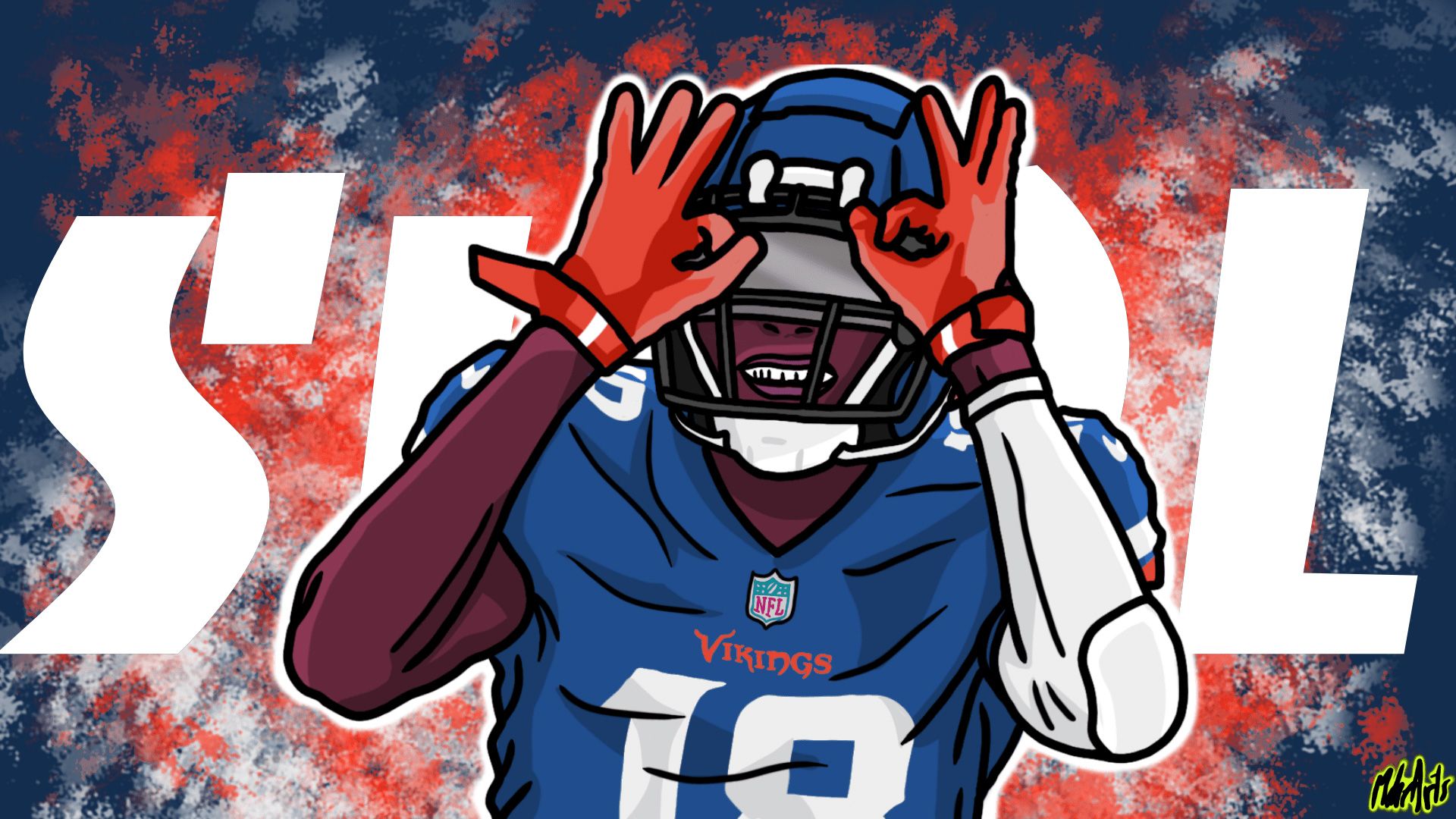 🔥 [40+] Justin Jefferson Desktop Wallpapers | WallpaperSafari