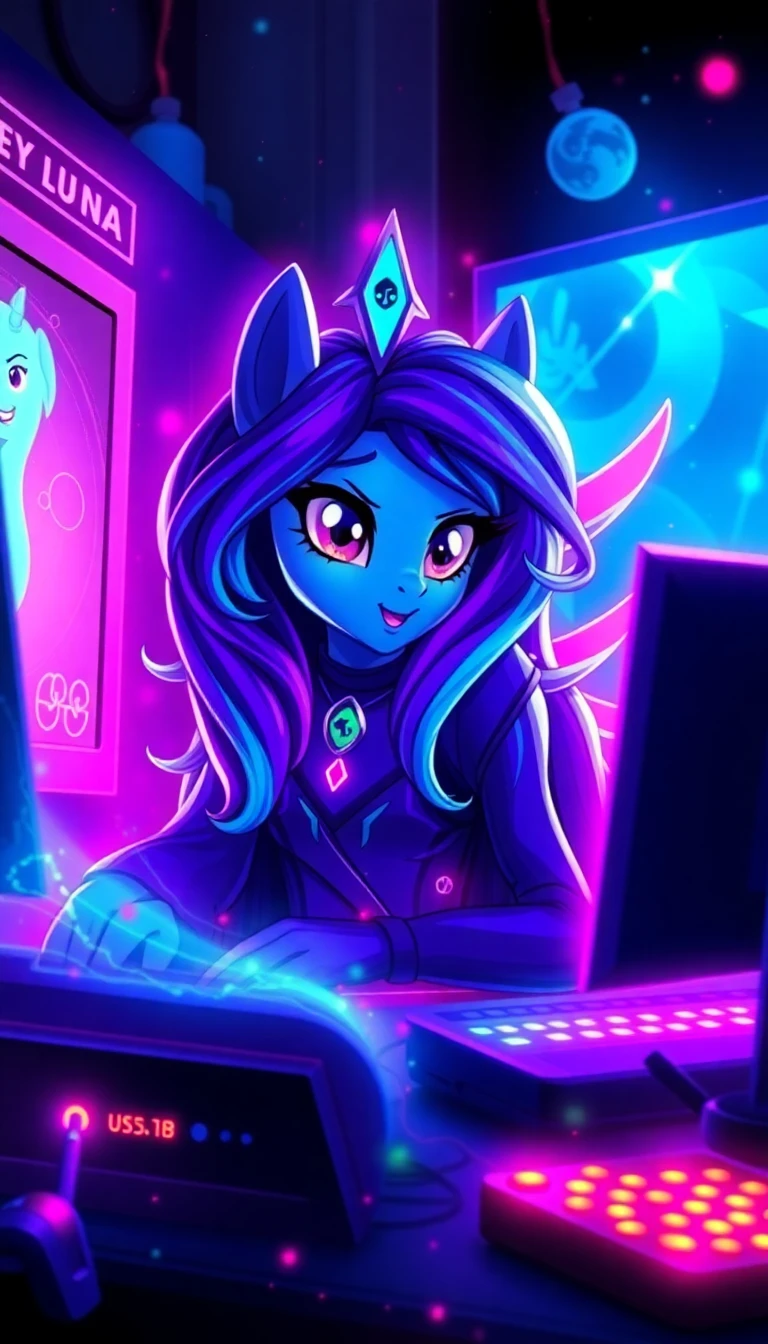 🔥 Free Download Mlp Gamer Luna Wallpaper by @nsmith36 | WallpaperSafari