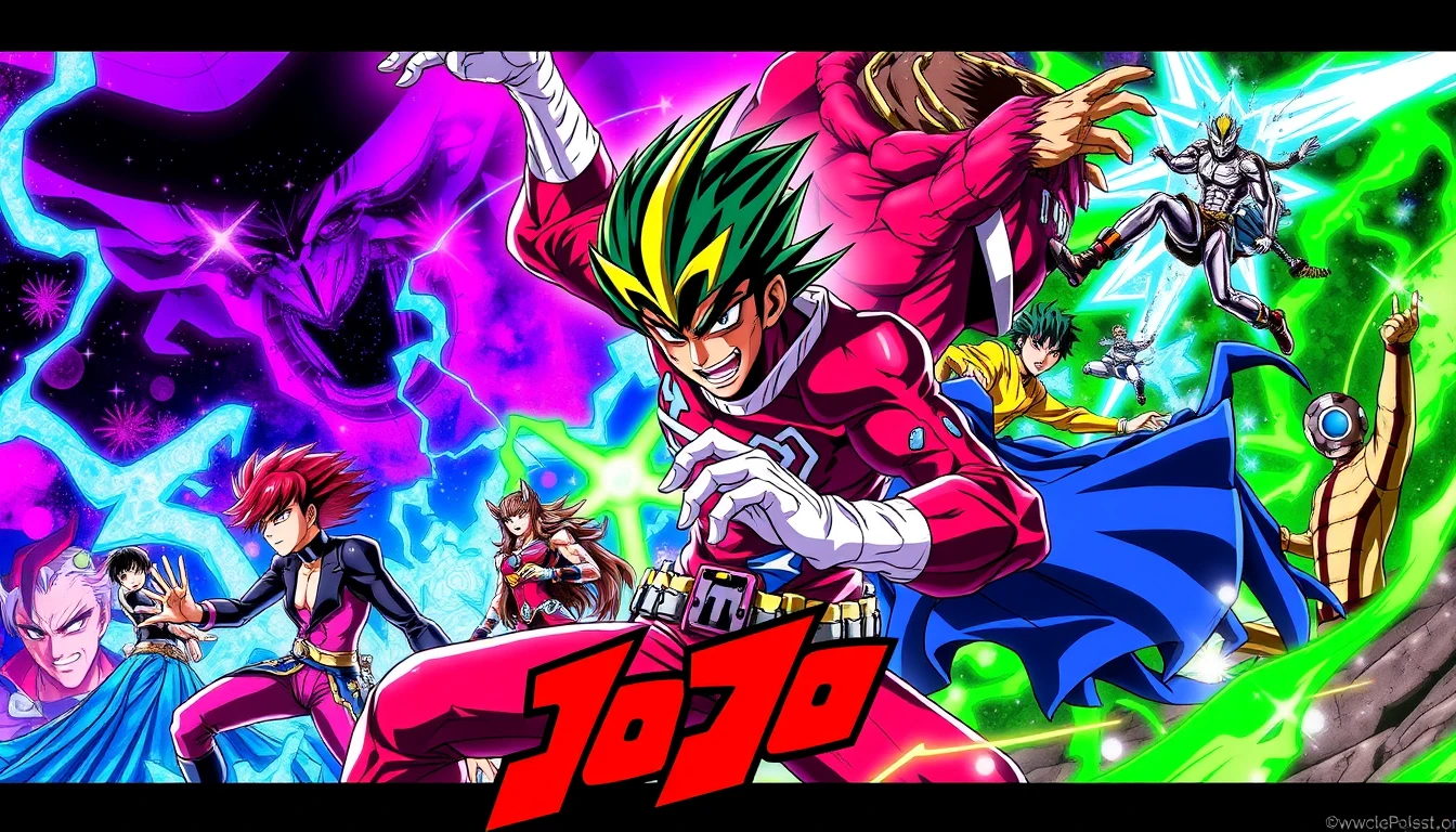 🔥 [70+] JoJo's Bizarre Adventure Wallpapers 1920x1080 | WallpaperSafari