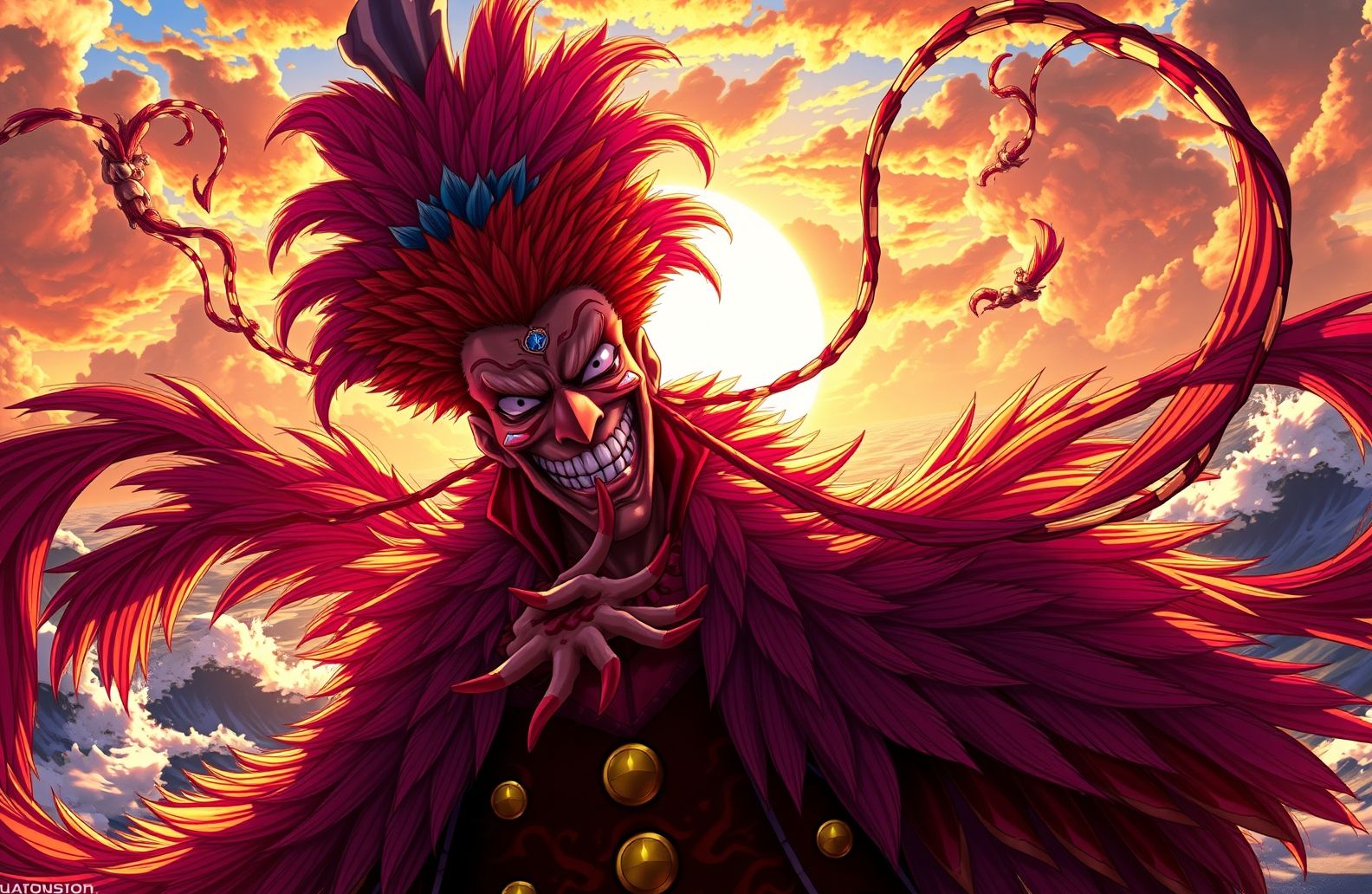 Doflamingo Wallpaper 1366x768