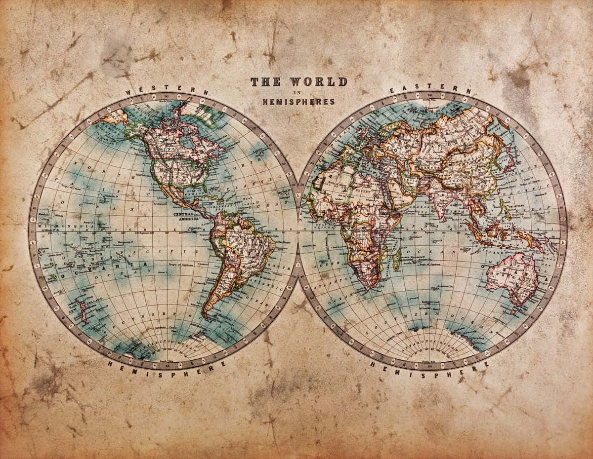 🔥 Free Download World Map Aesthetic Wallpaper by @erikaa | WallpaperSafari