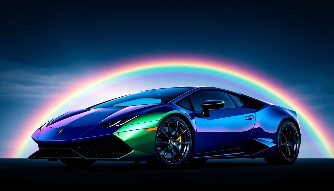 🔥 [40+] Rainbow Lamborghini Wallpapers | WallpaperSafari