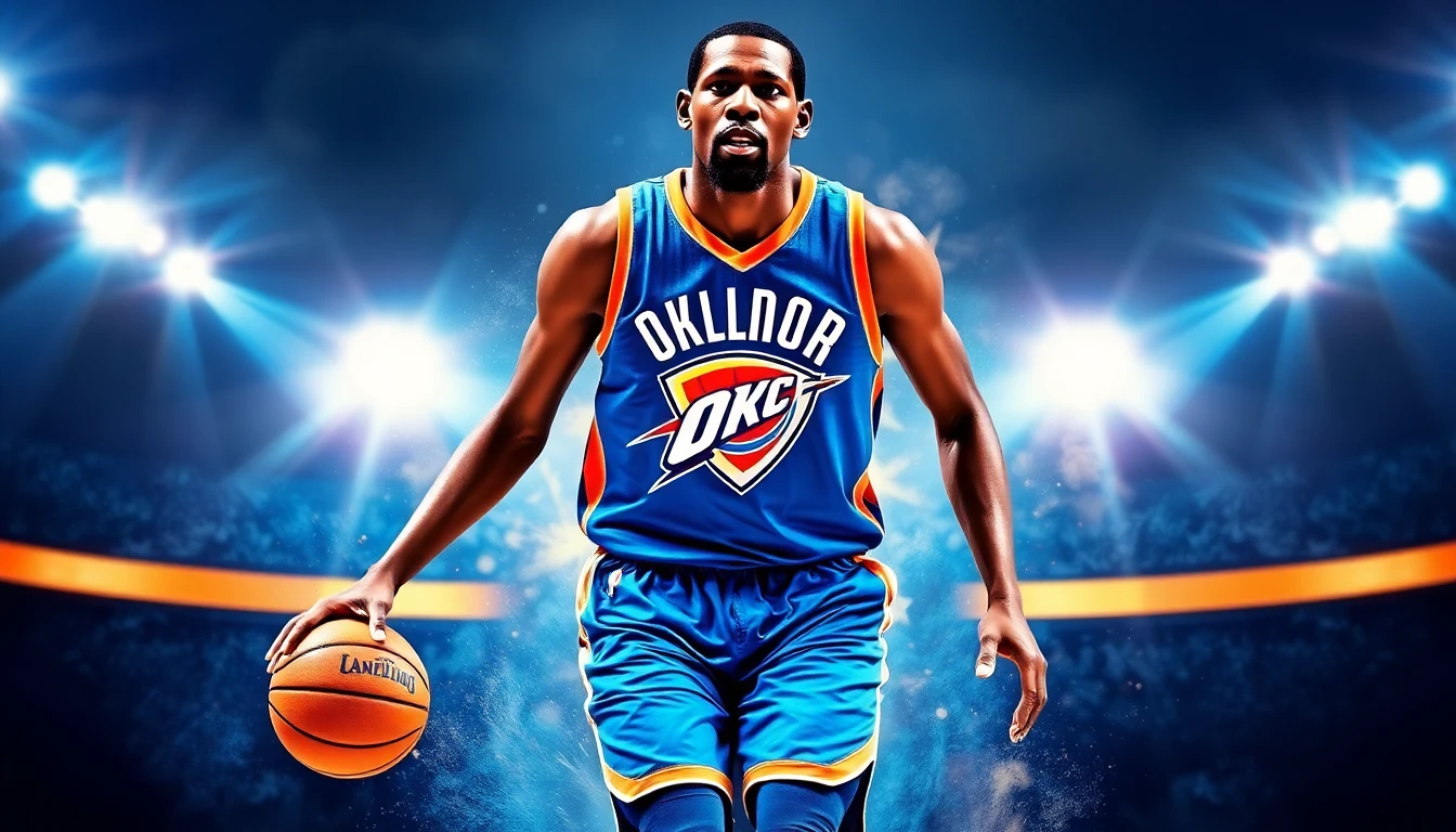 🔥 Free Download Kevin Durant Thunder Wallpaper by @jamesg92 | WallpaperSafari