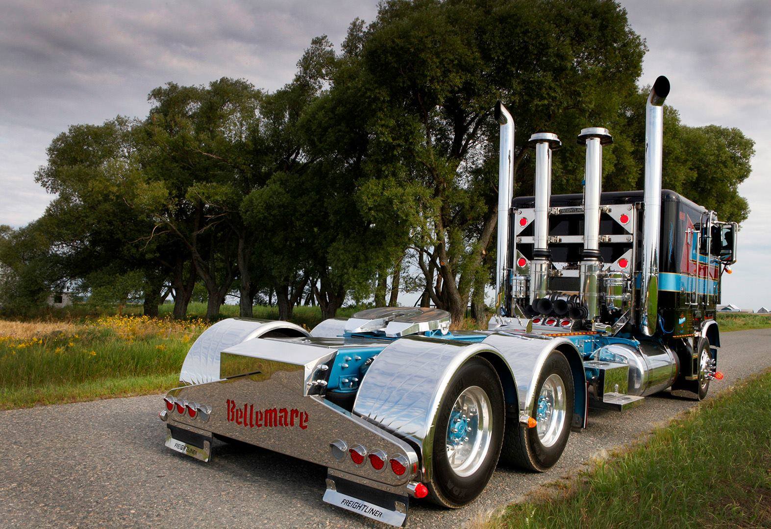 🔥 Free Download Andre Bellemare Freighliner Cabover Wallpaper by ...