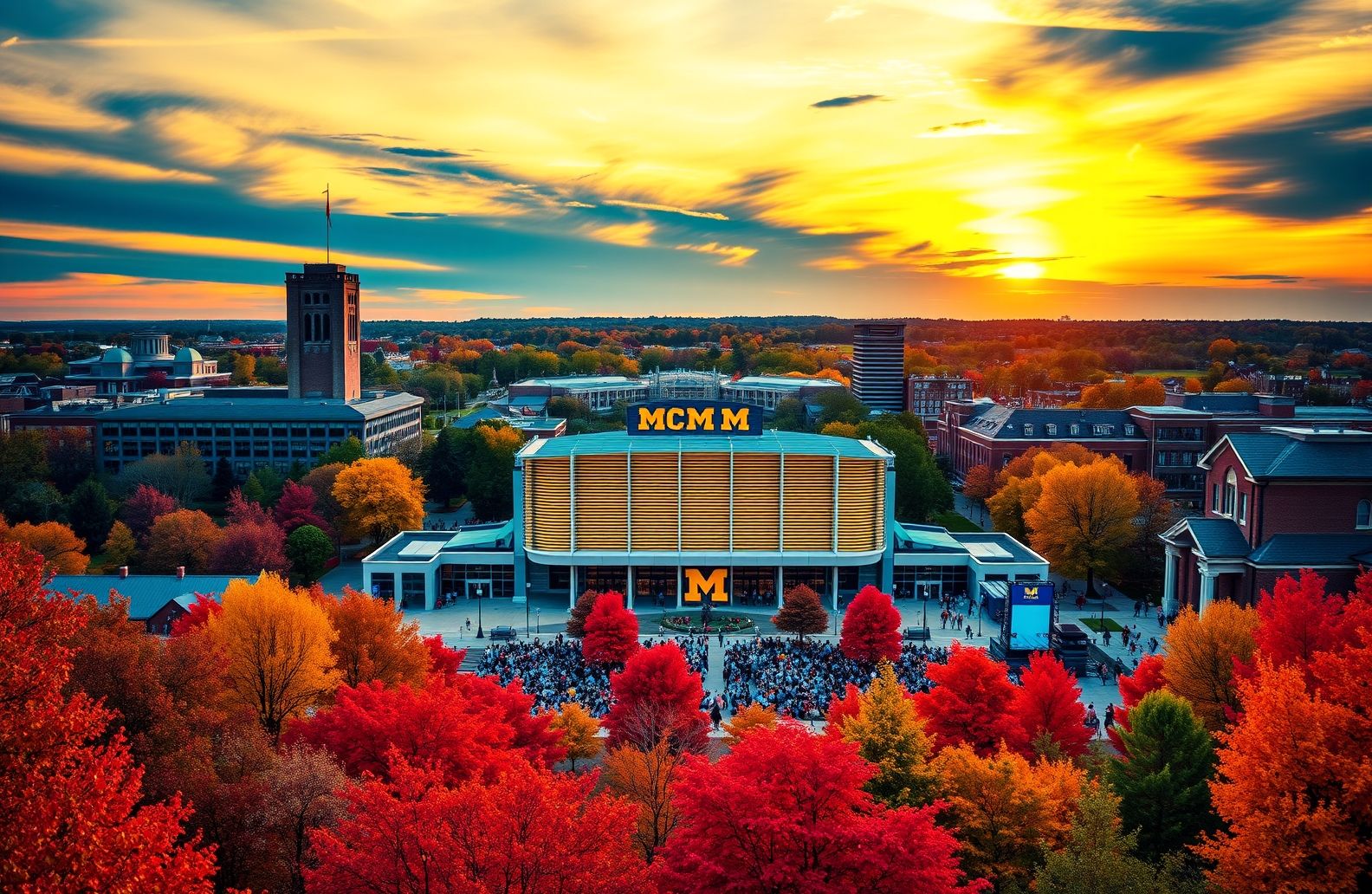 🔥 Free Download University Of Michigan Screensaver Wallpaper by ...