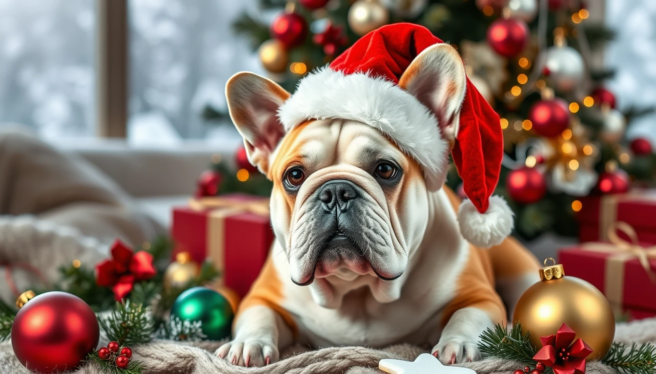 🔥 [40+] Christmas Bulldog Wallpapers | WallpaperSafari