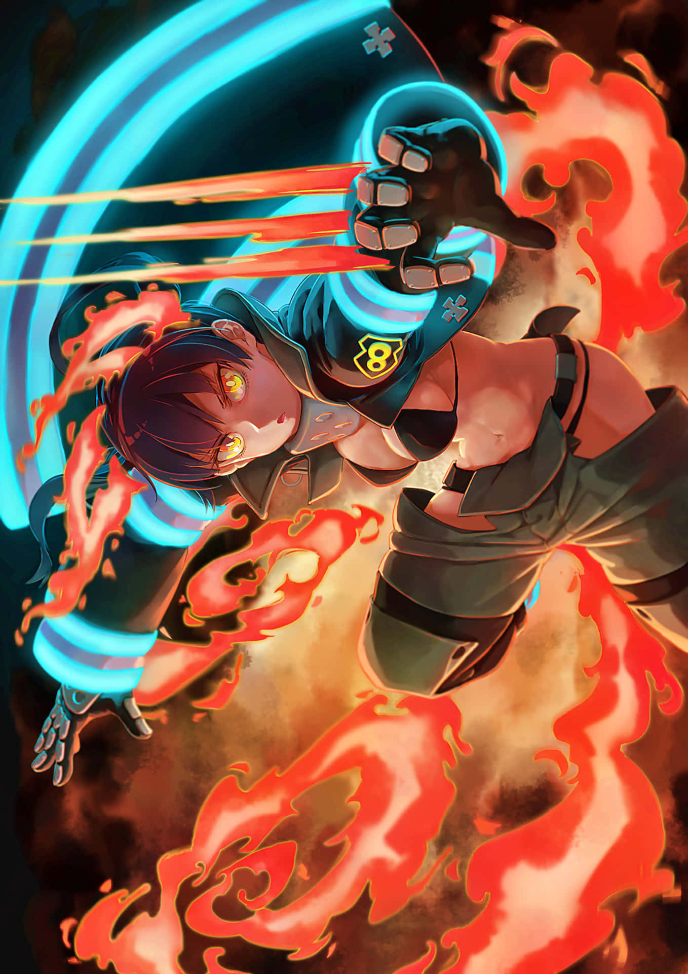 🔥 [50+] Fire Force Wallpapers | WallpaperSafari