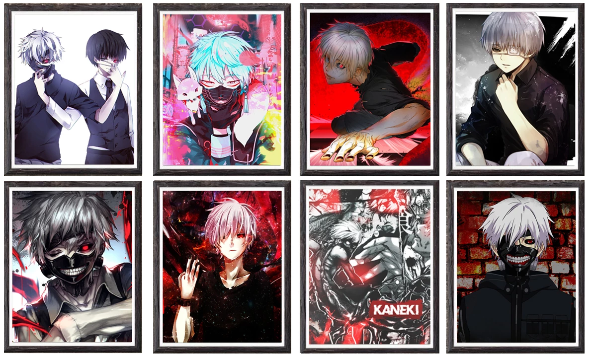 🔥 Free download One Eye Demon Tokyo Ghoul Fan Art Manga Anime Poster ...