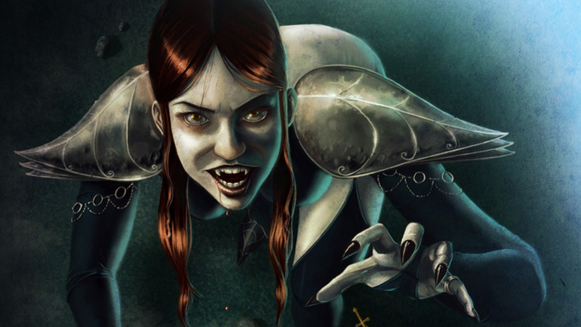 🔥 Free Download Vampire Computer Wallpaper Desktop Background ...