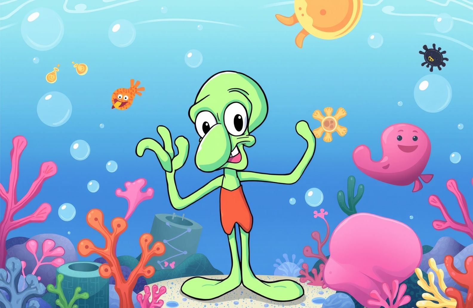 🔥 Free Download Squidward Wallpaper by @bcampos | WallpaperSafari