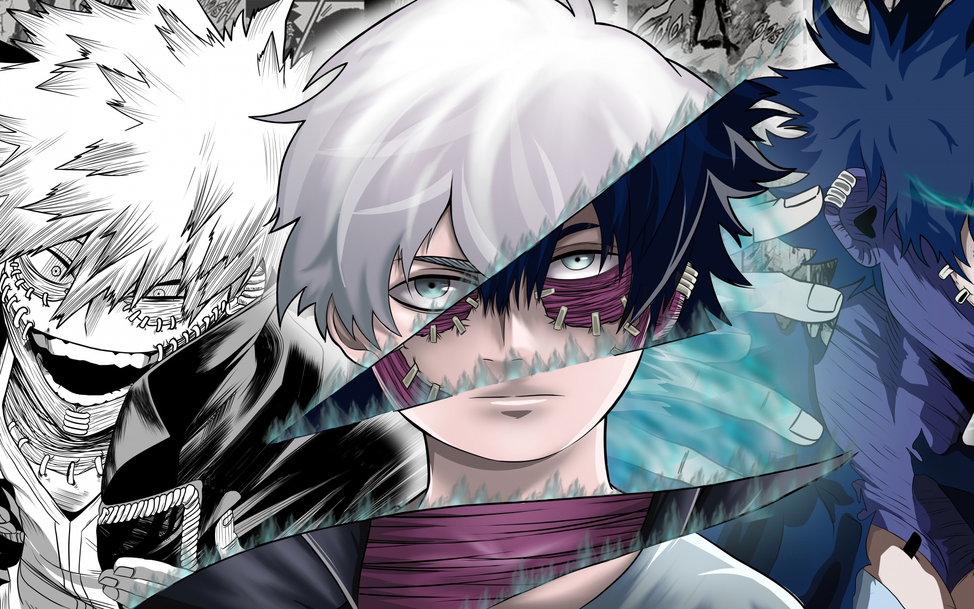 🔥 Free Download Dabi Wallpaper 4k Minimal Art My Hero Academia by ...