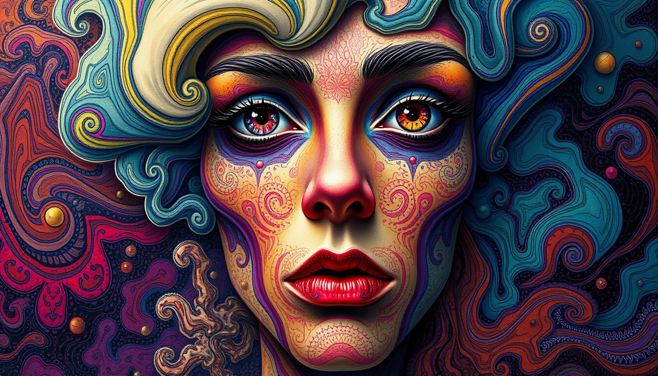 🔥 [50+] Trippy Face Wallpapers | WallpaperSafari