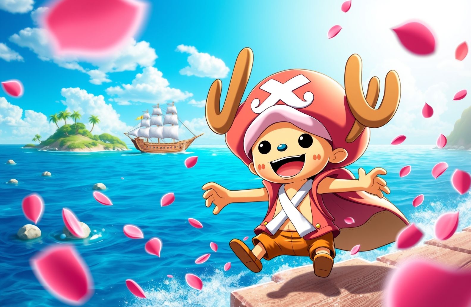 🔥 Free Download One Piece Chopper Wallpaper by @davidsantana ...