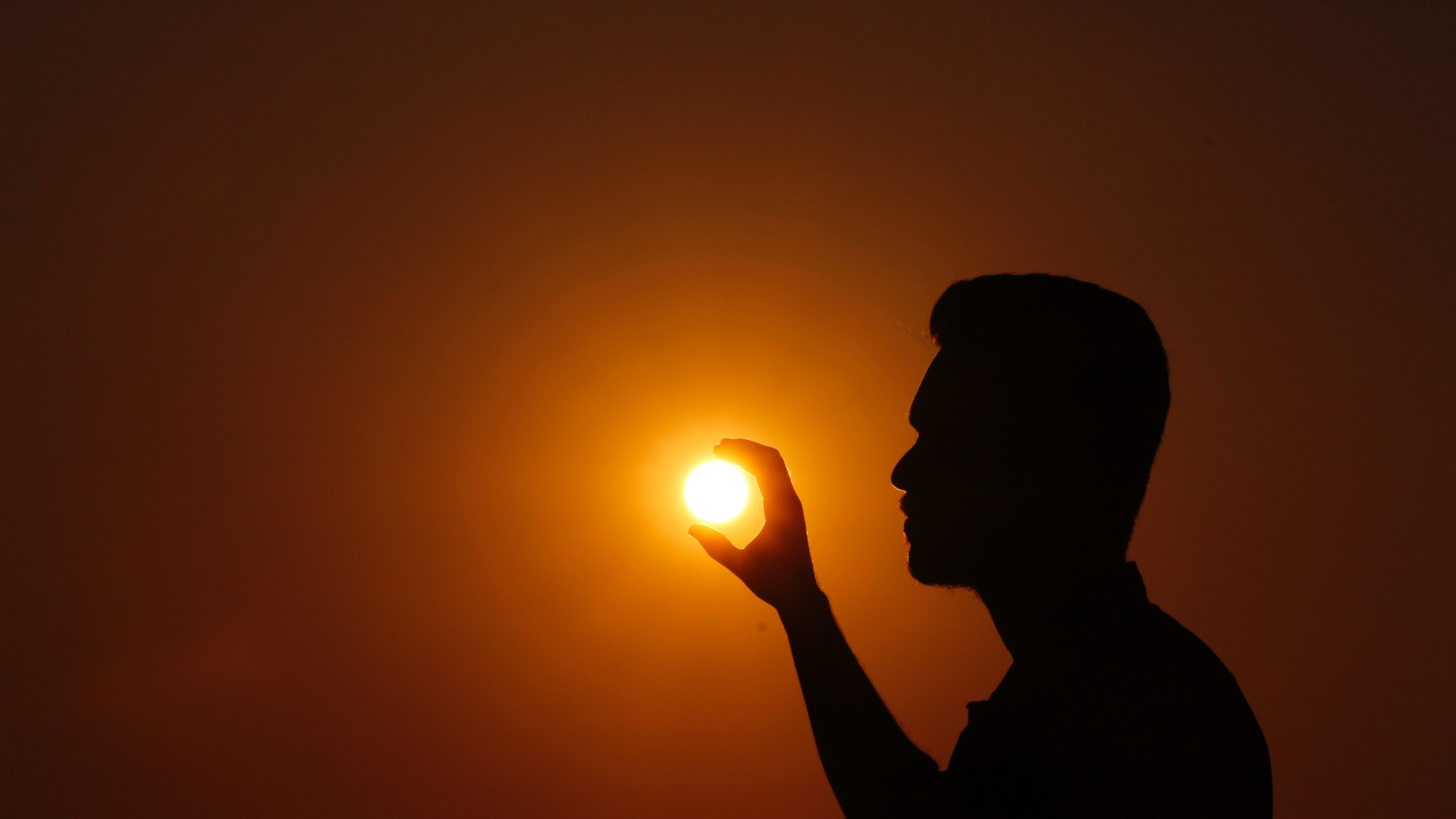 🔥 Free Download Boy In Sunset Shadow 4k Hd Wallpaper by @abender ...