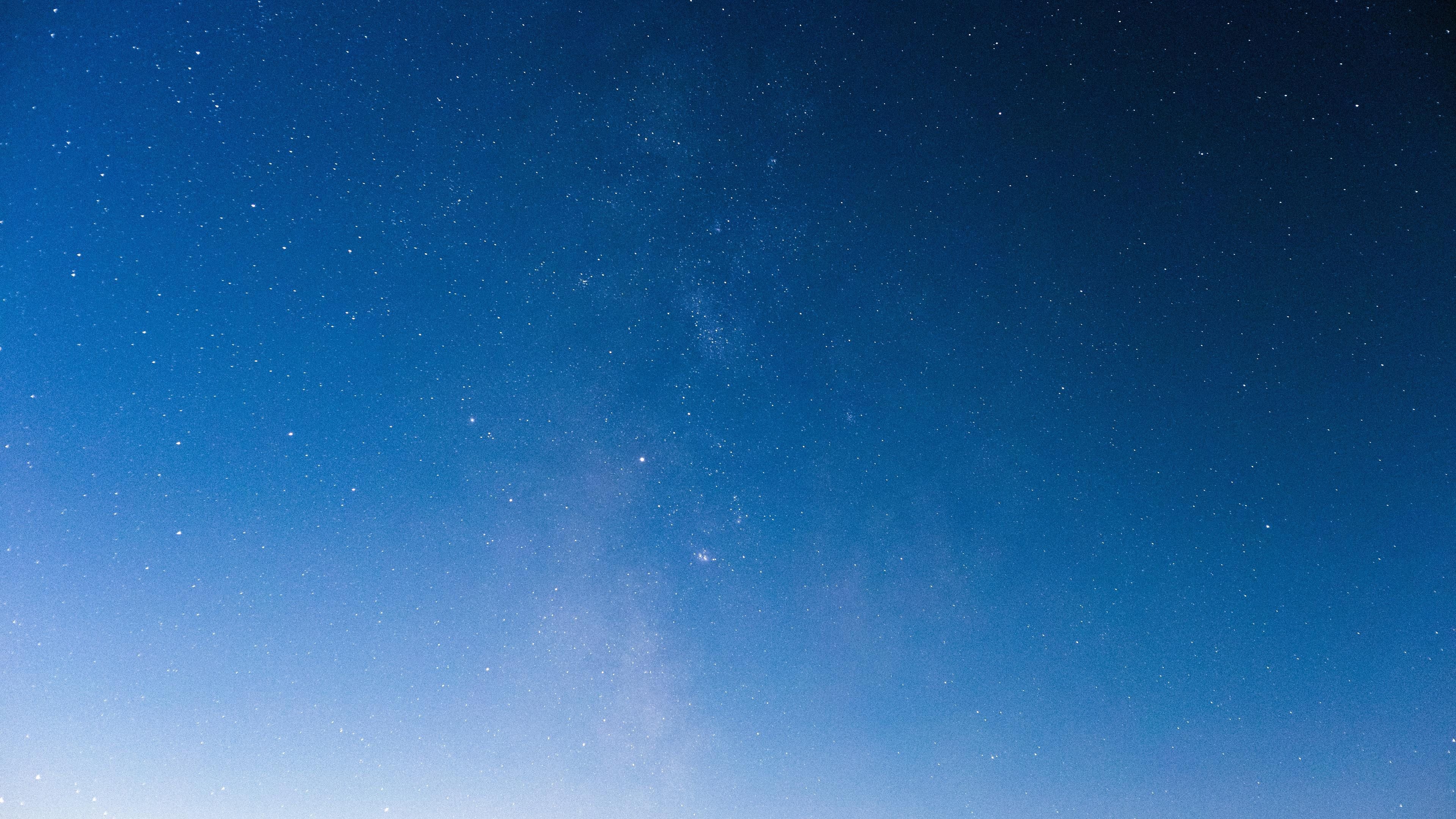 🔥 Free Download Blue Sky With Stars 4k Wallpaper Photography Nature by ...