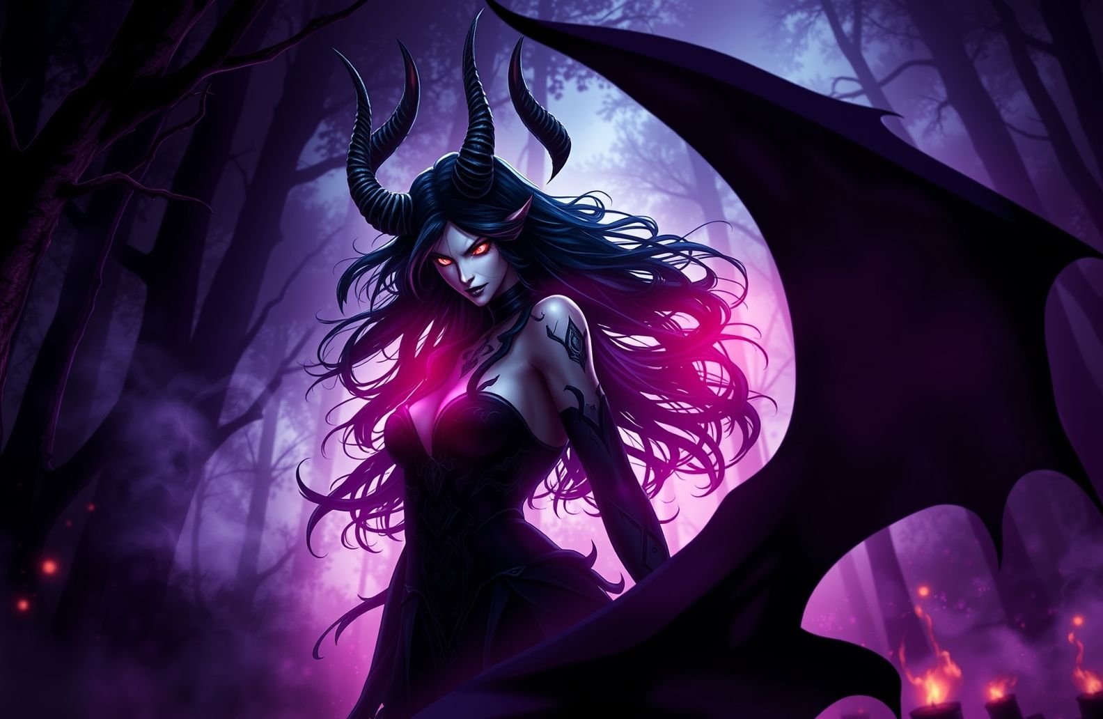 🔥 Free Download Female Demon Wallpaper by @ijenkins | WallpaperSafari