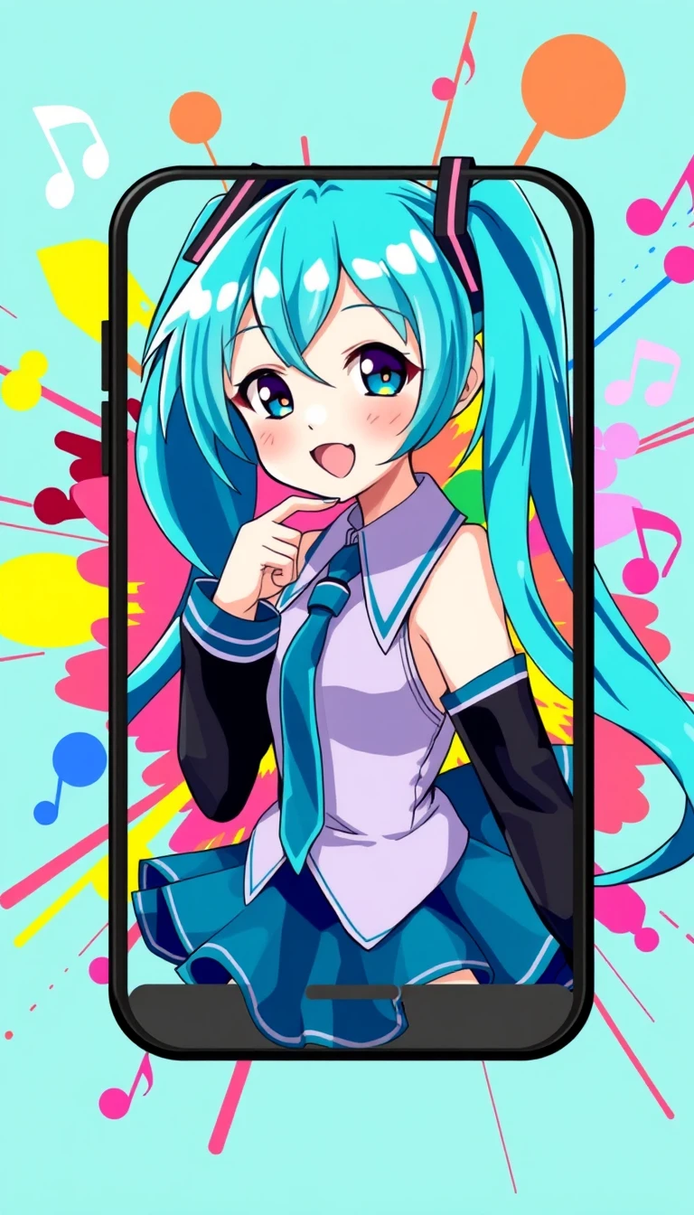 🔥 [60+] Hatsune Miku Phone Wallpapers | WallpaperSafari
