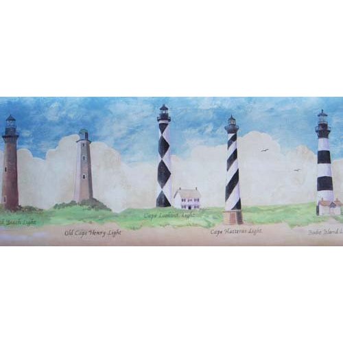 Free download 131268 Lighthouse Coast Wallpaper Border [648x171] for ...