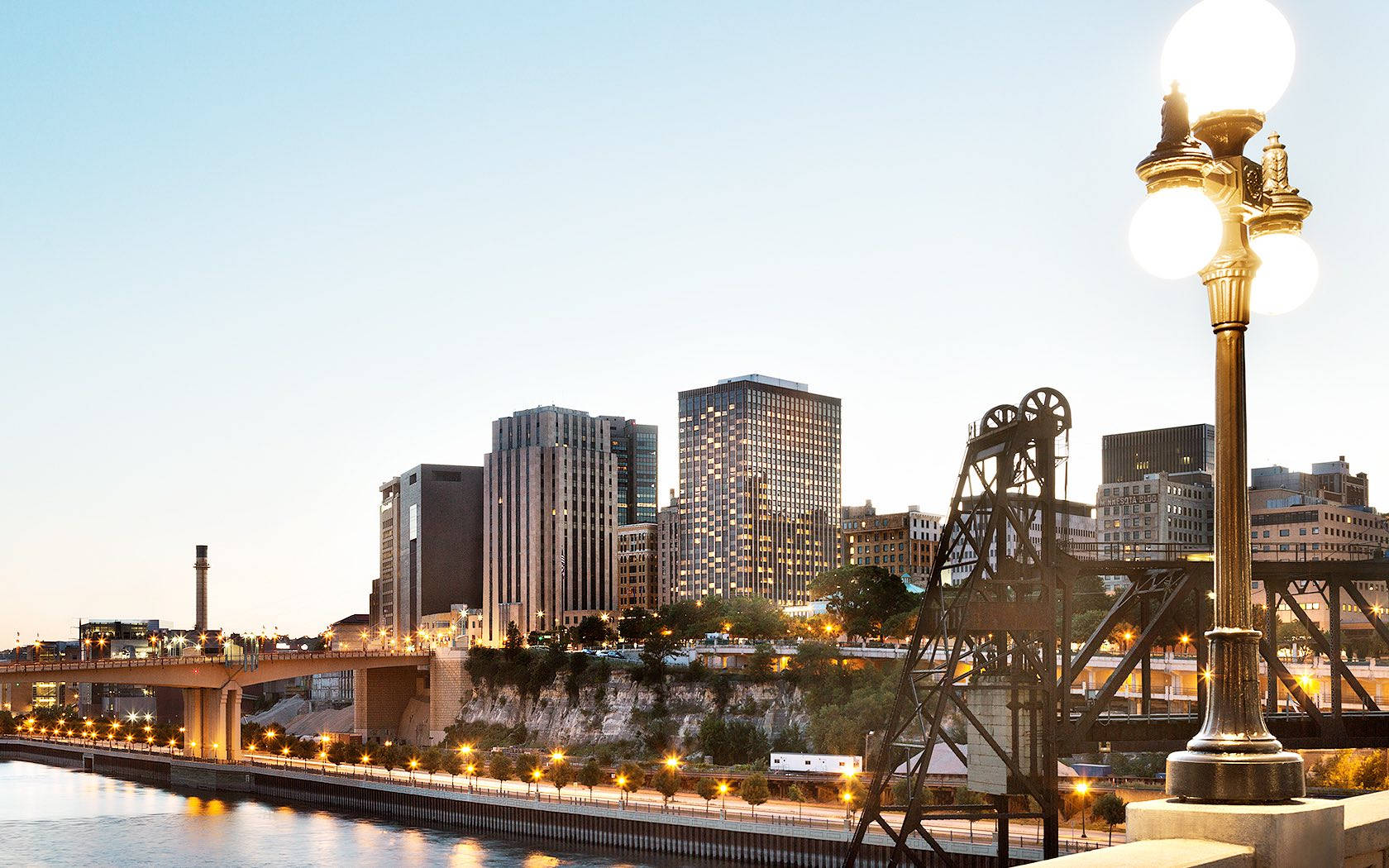 🔥 Free Download St Paul Minnesota Open Lights Wallpaper by ...